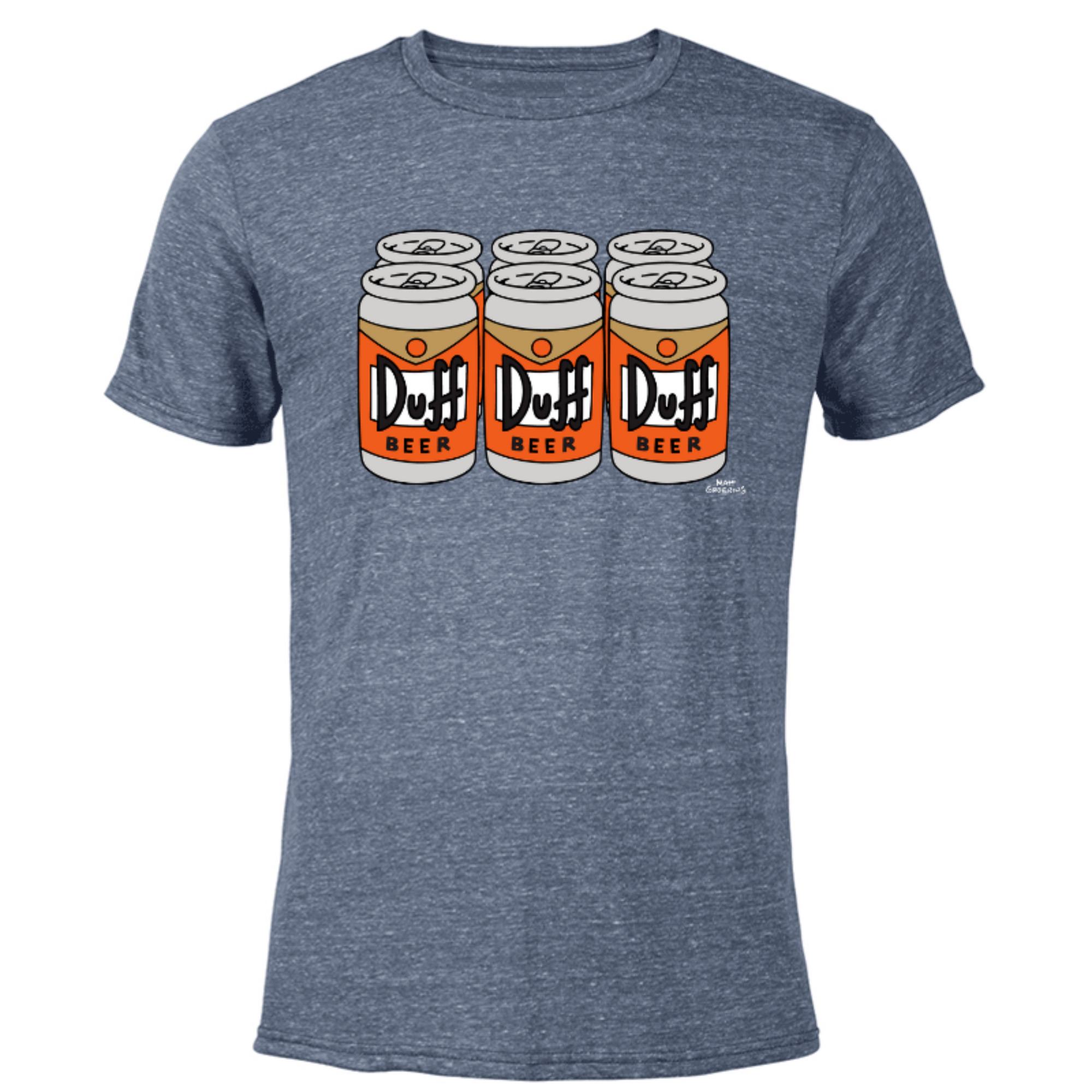 The Simpsons Duff Beer Six Pack - Short Sleeve Blended T-Shirt for ...