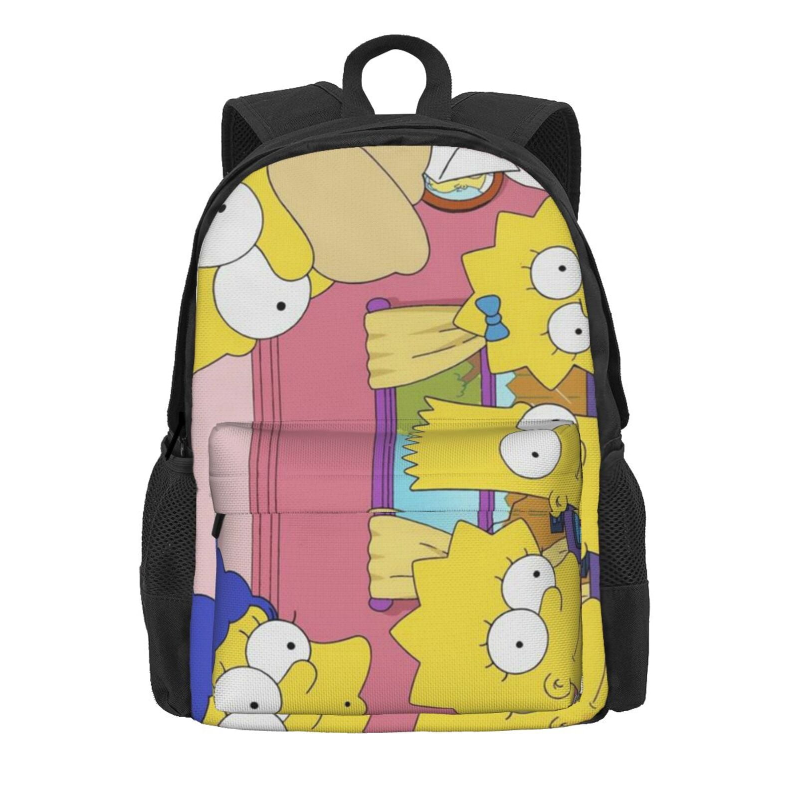 The Simpsons Family Backpack Lightweight Daypack Large Capacity School ...