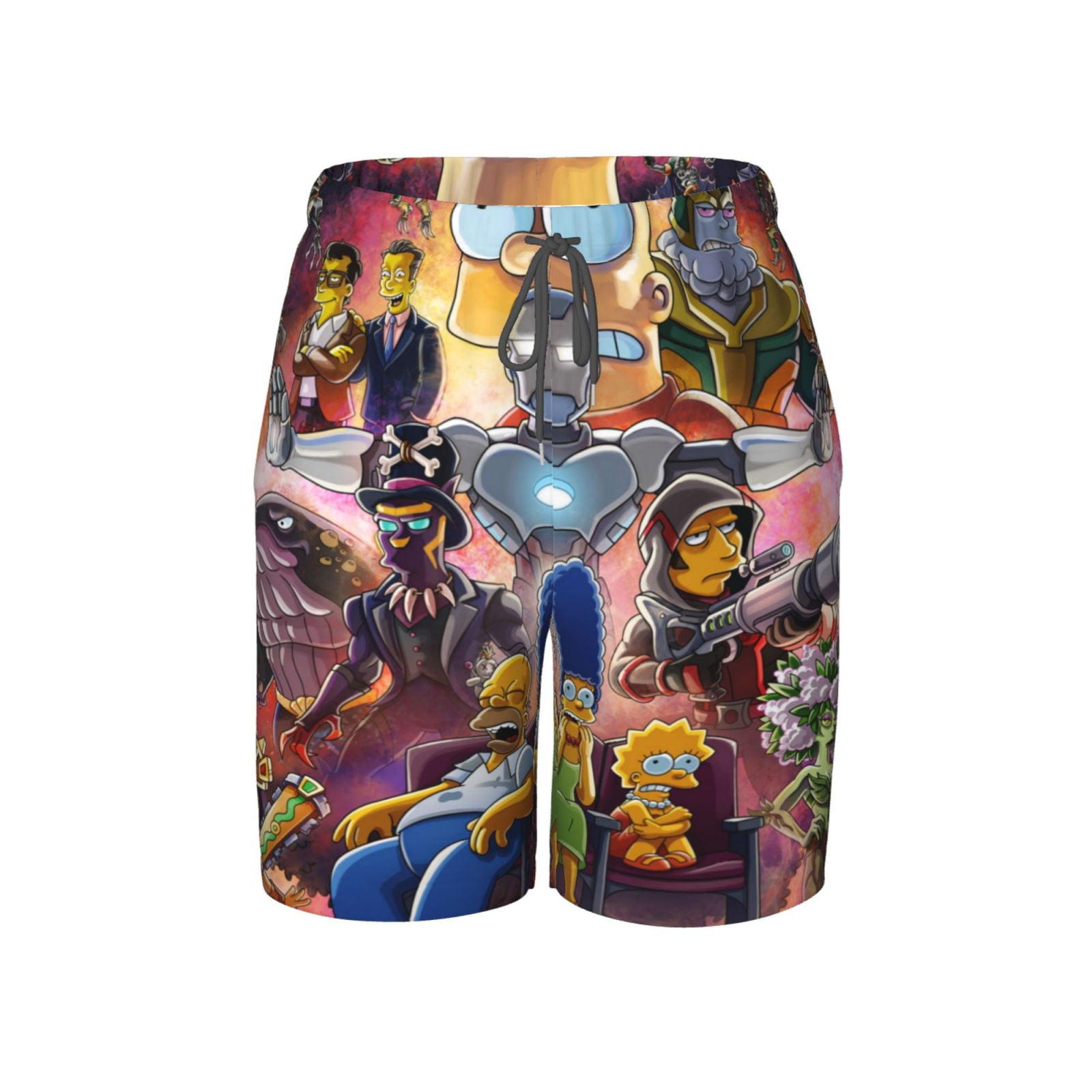 The Simpsons Film Boy's Swim Trunks Quick Dry Teen Board Shorts ...