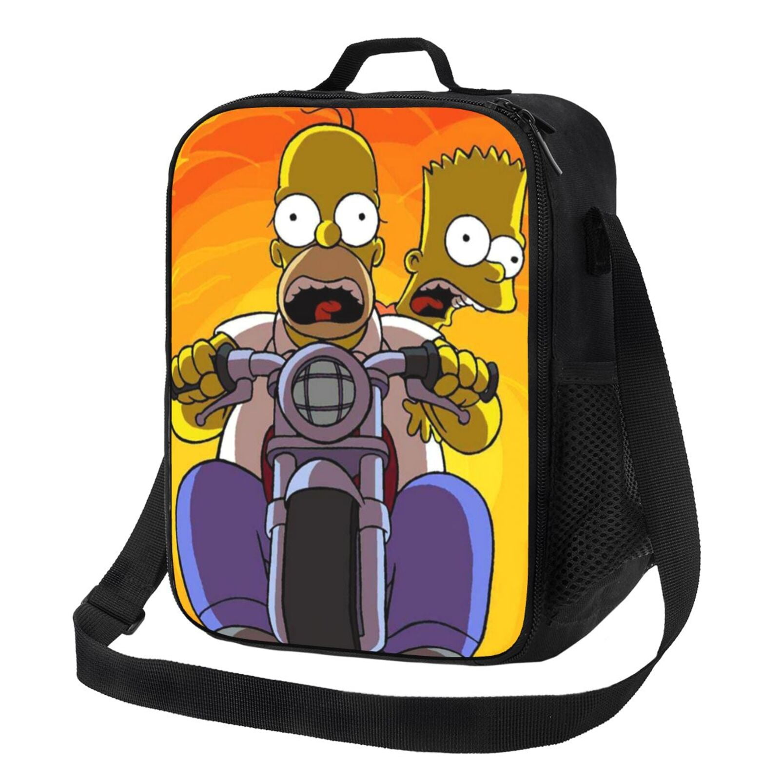 The Simpsons Funny Portable Lunch Bag Tote Bento Bag Insulated Cooler ...