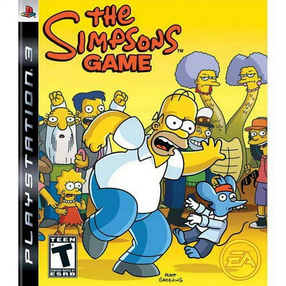 Ps2 The Simpsons Hit And Run Video Game