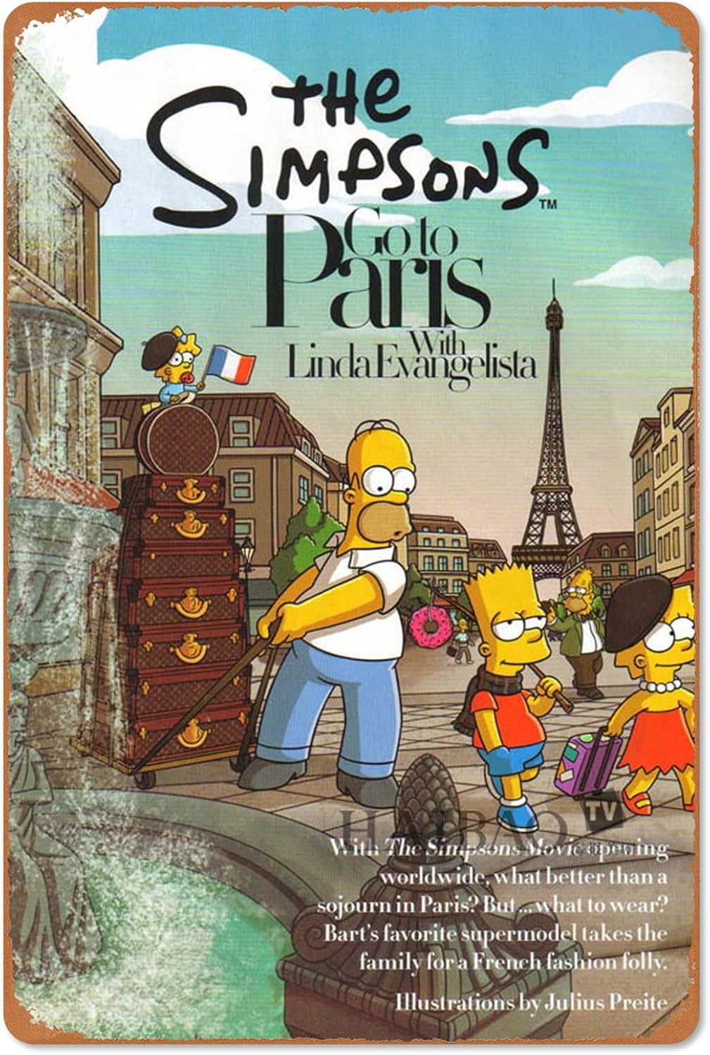 The Simpsons Go Travel 200 Pieces Wooden Jigsaw Puzzles For Adults- The ...