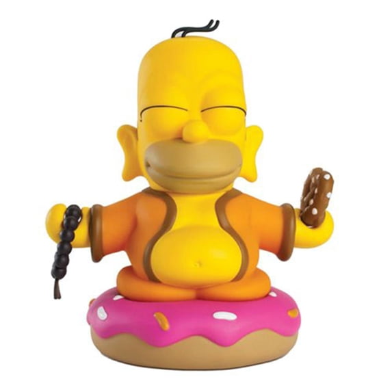 Kidrobot, The Simpsons Homer Buddha Mini Figure, 3-inch, Multicolor ...