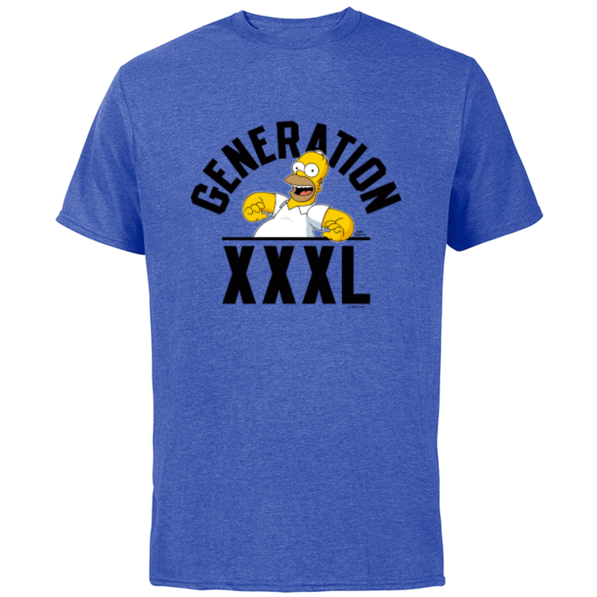 The Simpsons Homer Simpson Generation XXXL - Short Sleeve Cotton T ...
