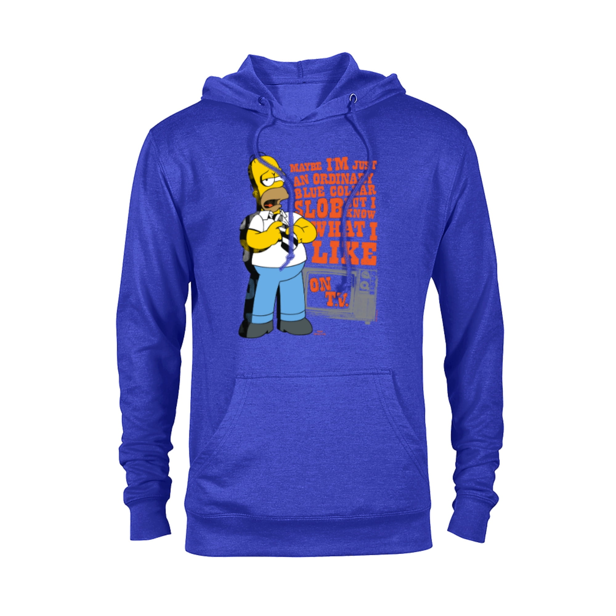 The Simpsons Homer Simpson Just an Ordinary Blue Collar Slob - Pullover ...