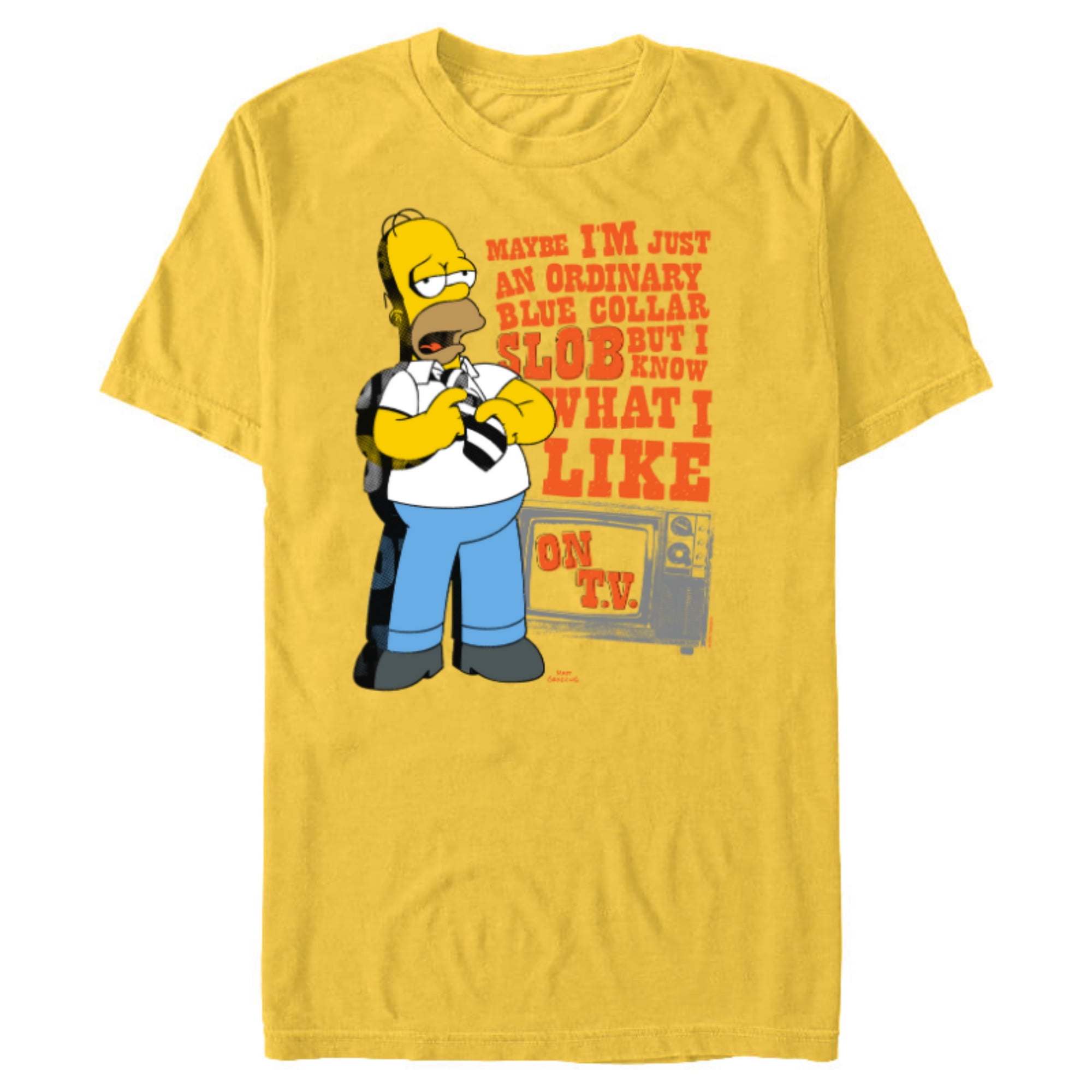 The Simpsons Homer Simpson Just an Ordinary Blue Collar Slob - Short ...