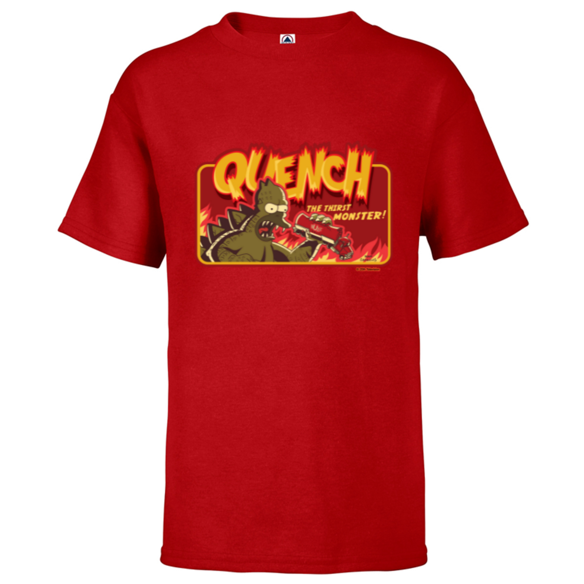 The Simpsons Homerzilla Quench the Thirst Monster - Short Sleeve T ...