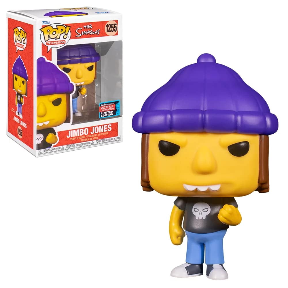 2022 Ltd Ed. The Simpsons Jimbo Jones Exclusive Funko Pop! #1255, with ...