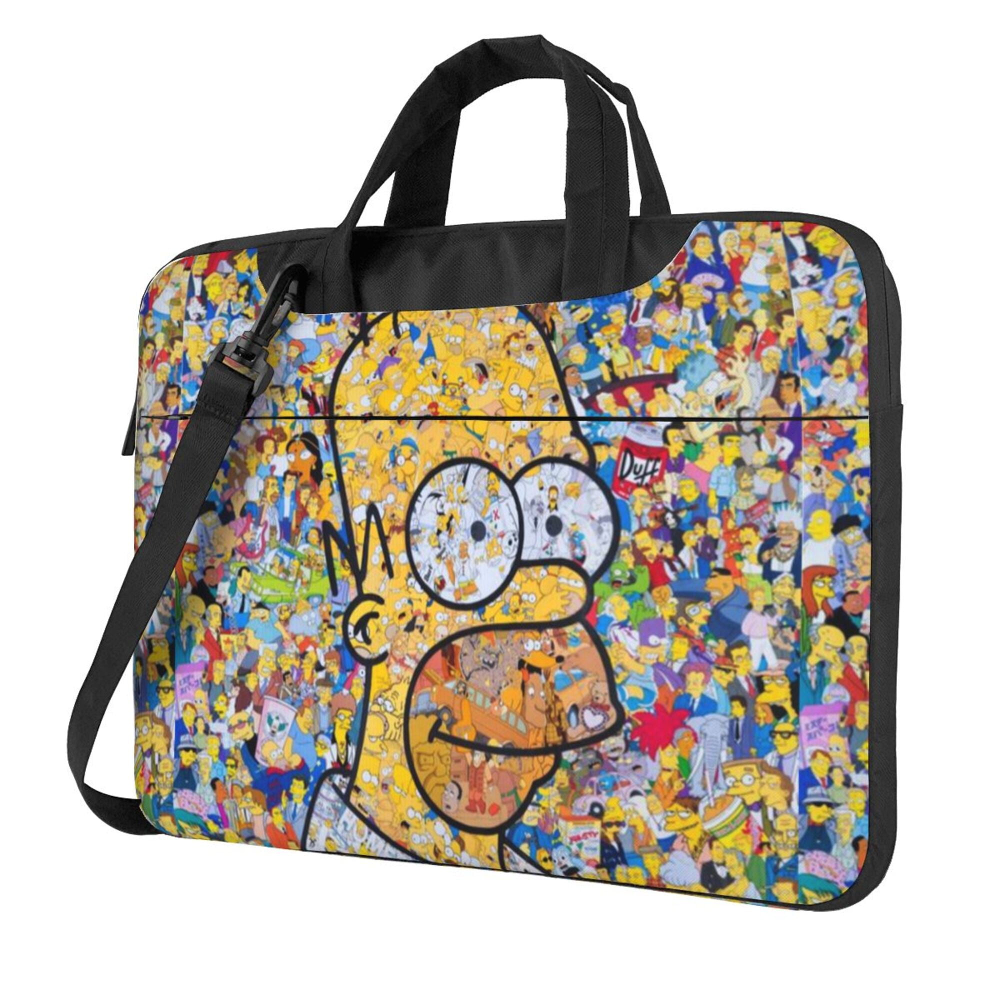 The Simpsons Laptop Bag Laptop Case Computer Notebook Briefcase ...