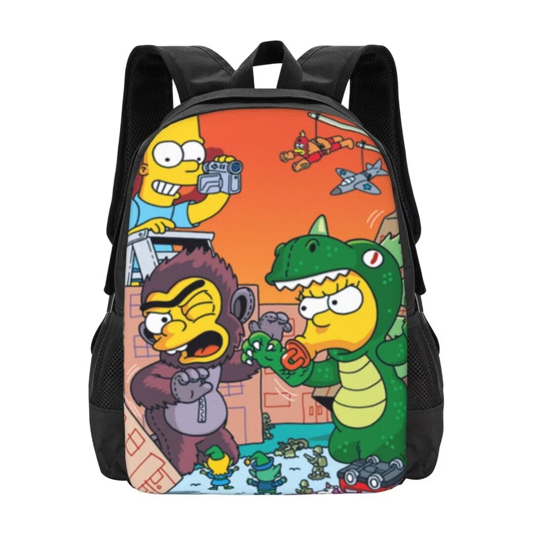 The Simpsons Large-Capacity Backpack Comfortable Laptop Backpack For ...