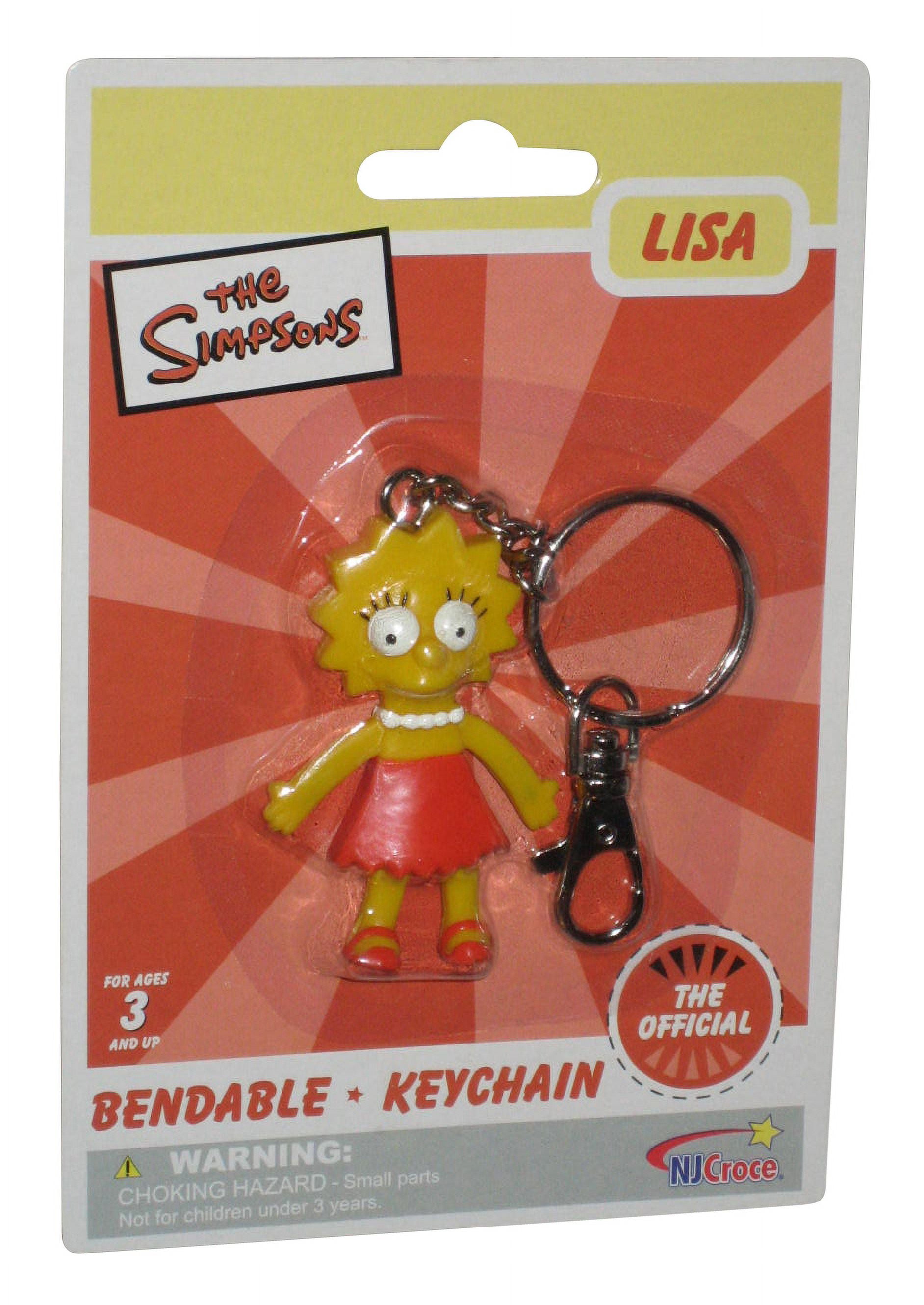 The Simpsons Lisa Bendable Key Chain - Walmart.com