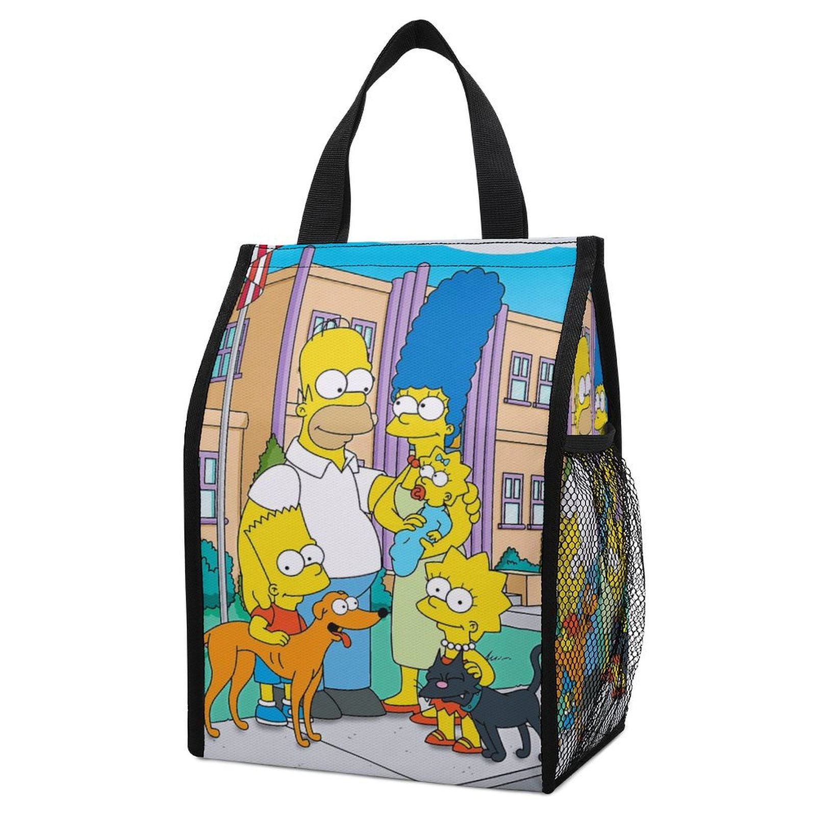 The Simpsons Lunch Bag Insulated, Lunch Box Bag, Reusable Lunch Tote ...