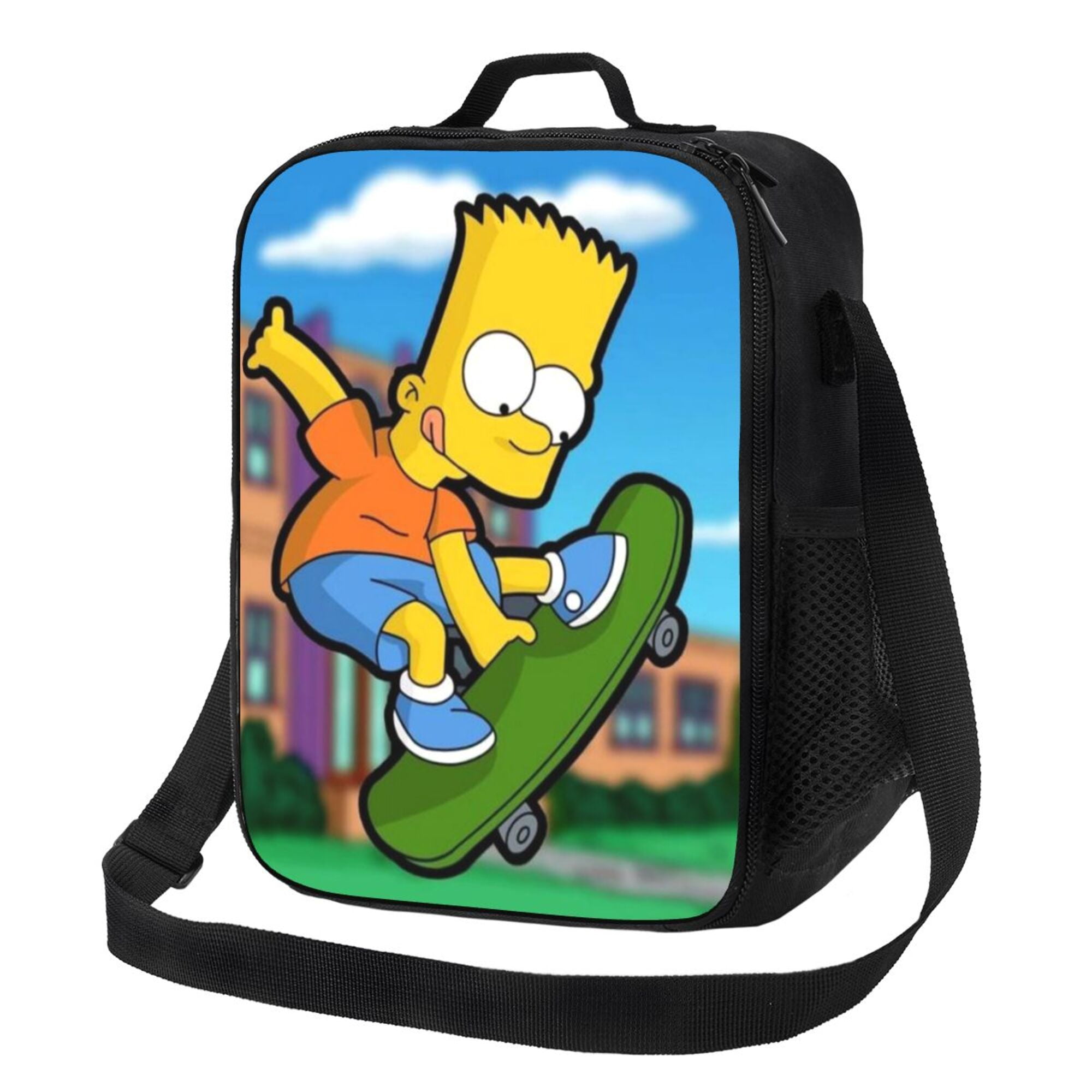 The Simpsons Lunch Bag Lunch Box Lightweight Durable Lunch Tote Bag ...