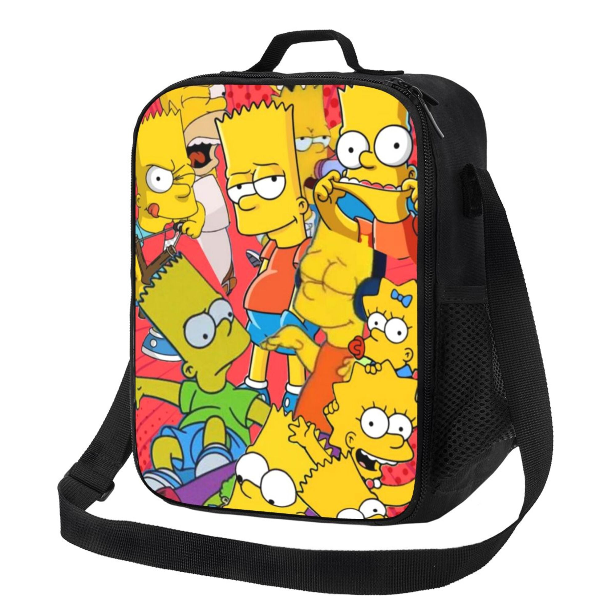 The Simpsons Lunch Bag Lunch Box Lightweight Durable Lunch Tote Bag ...
