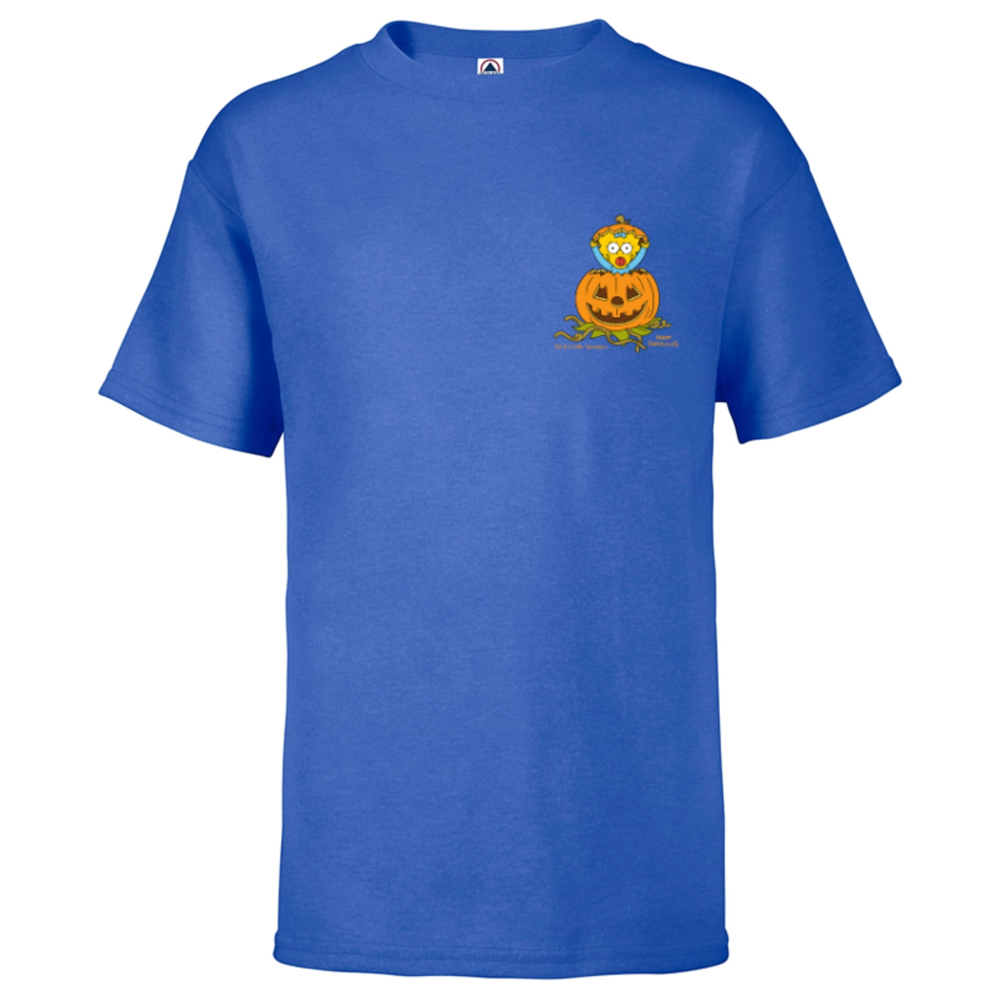The Simpsons Maggie Halloween Jack-o’-Lantern Pumpkin - Short Sleeve T ...