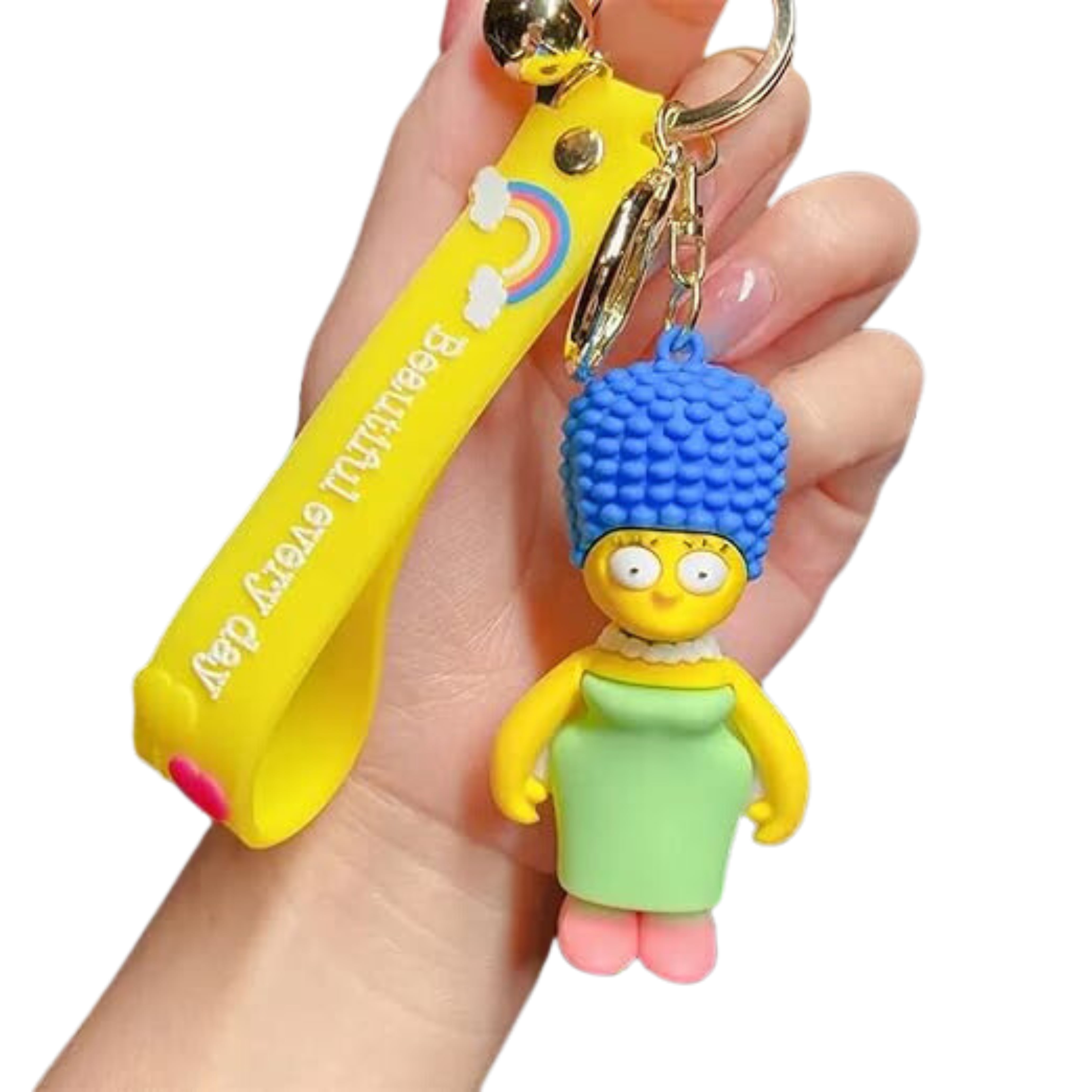 The Simpsons Marge PVC Figural Key Ring - Colorful and Detailed Marge ...