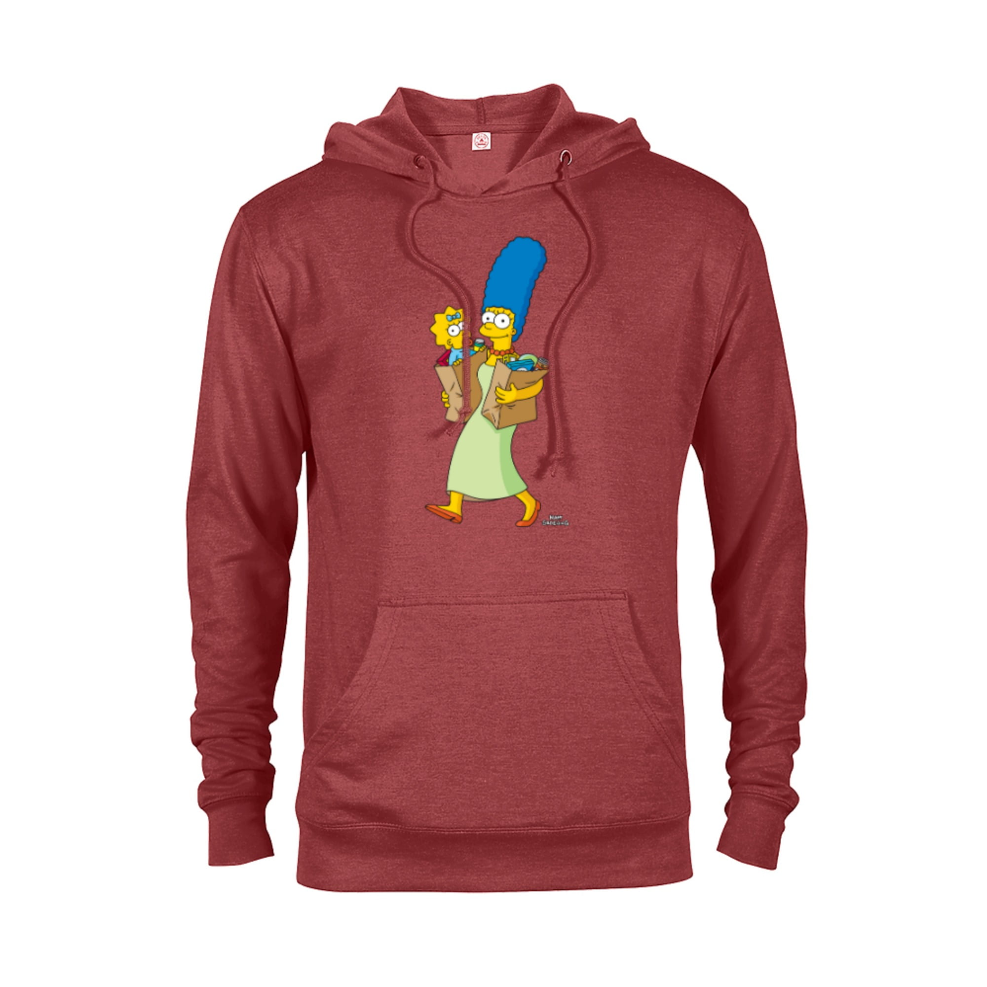 The Simpsons Marge Simpson and Maggie Grocery Run - Pullover Hoodie for ...