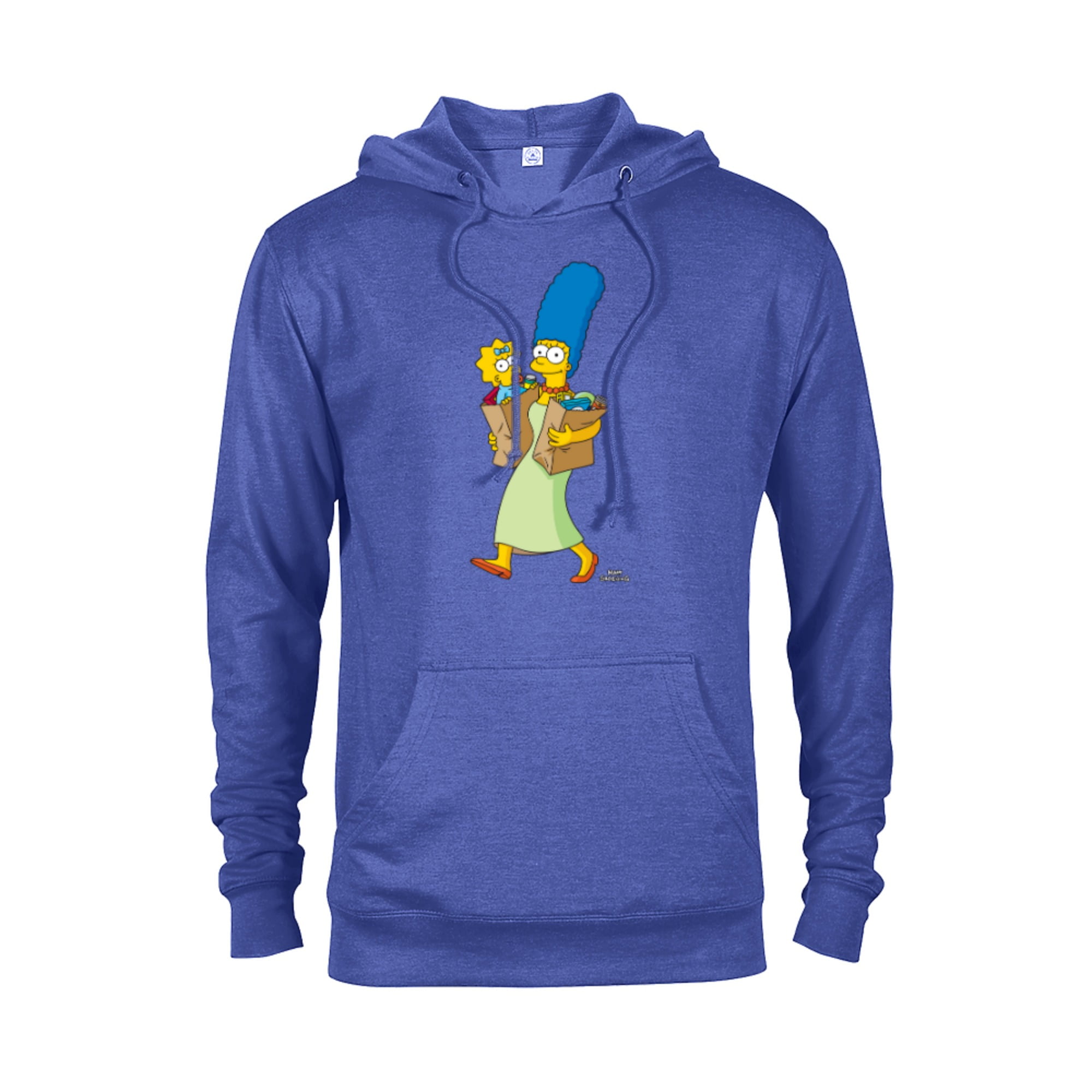 The Simpsons Marge Simpson and Maggie Grocery Run - Pullover Hoodie for ...