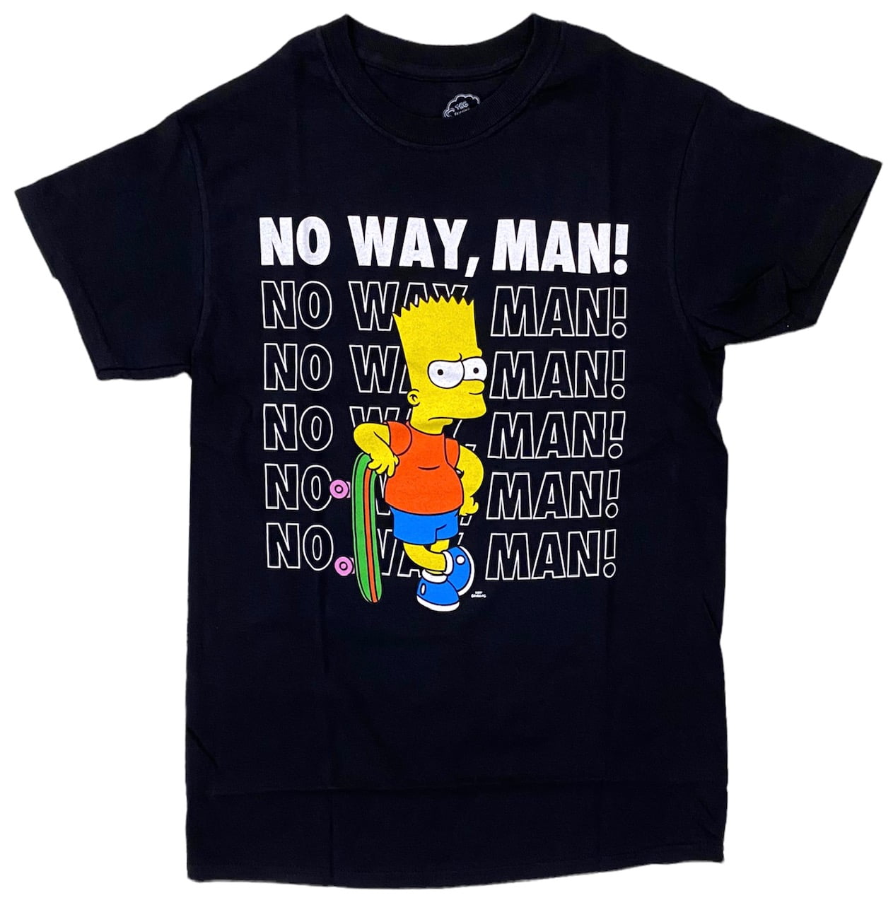 Simpsons Official Merchandise: X-Large Men's T-Shirt with Homer, Bart ...