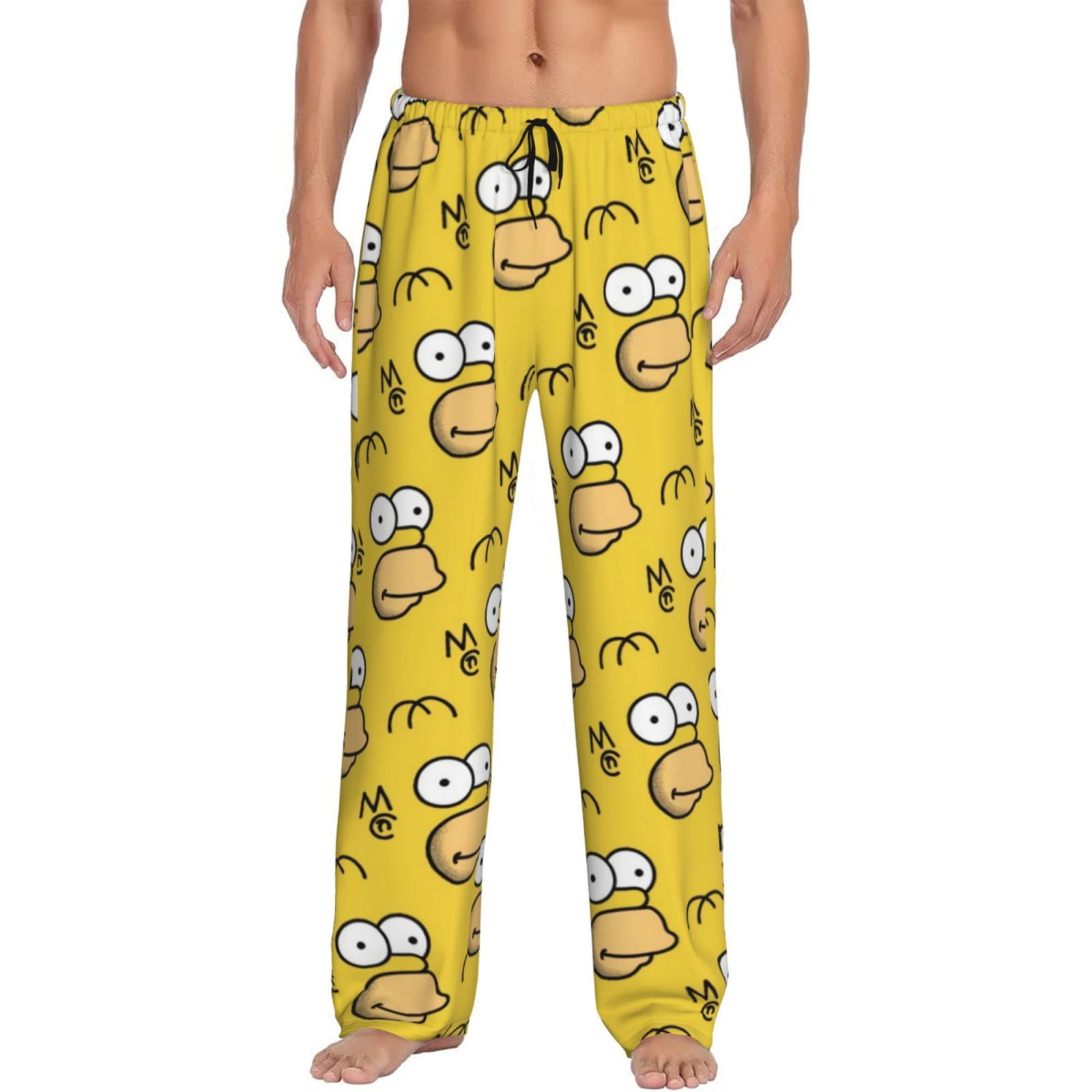 The Simpsons Mens Pajama Pants Ultra Soft Comfy Lounge Sleep Pants ...