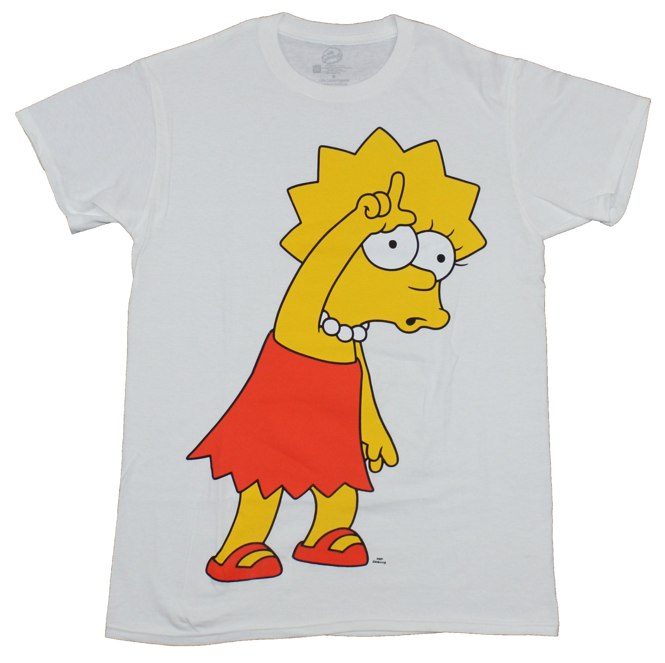 Lisa Simpson Loser Sign