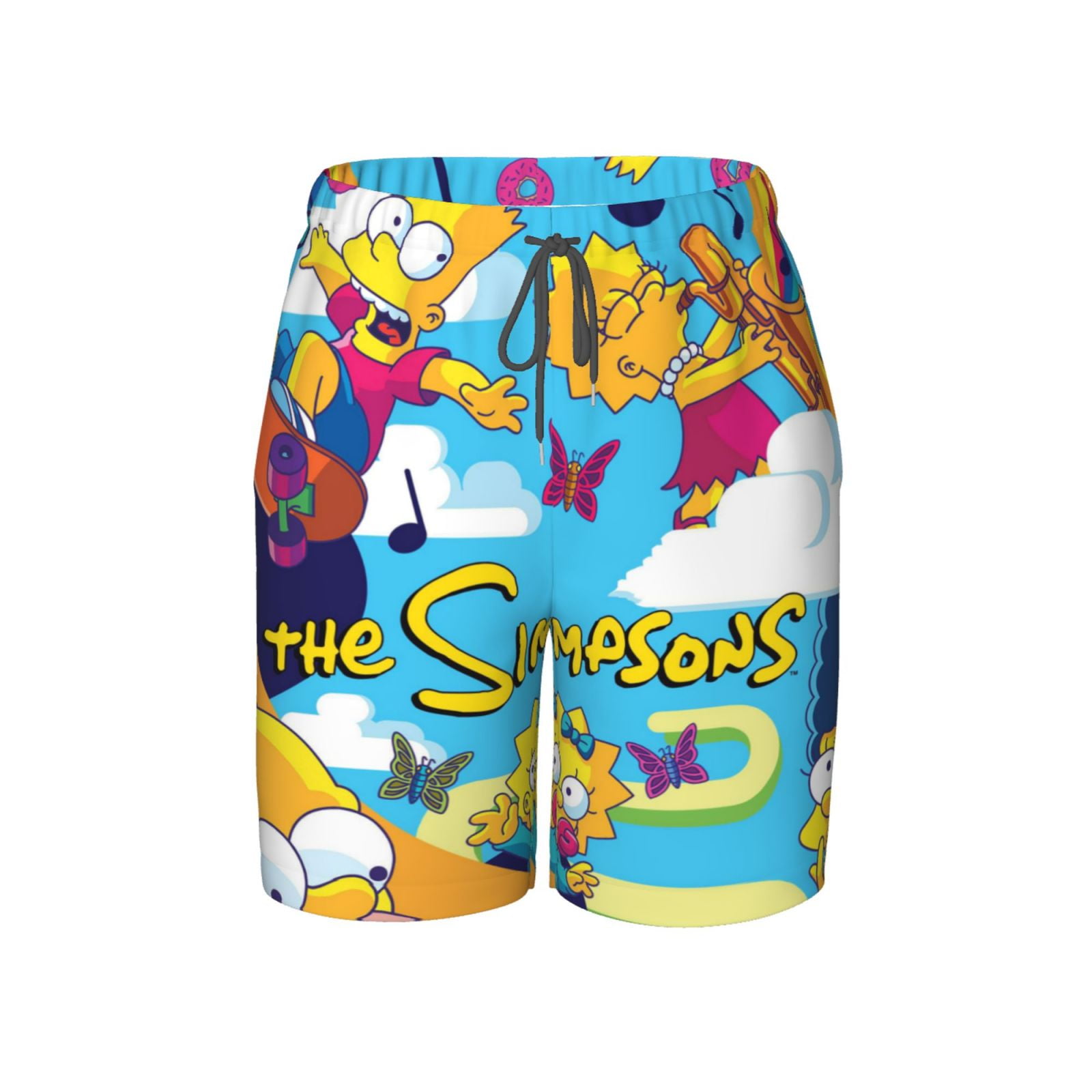 The Simpsons Movie Boy's Swim Trunks Quick Dry Teen Board Shorts ...