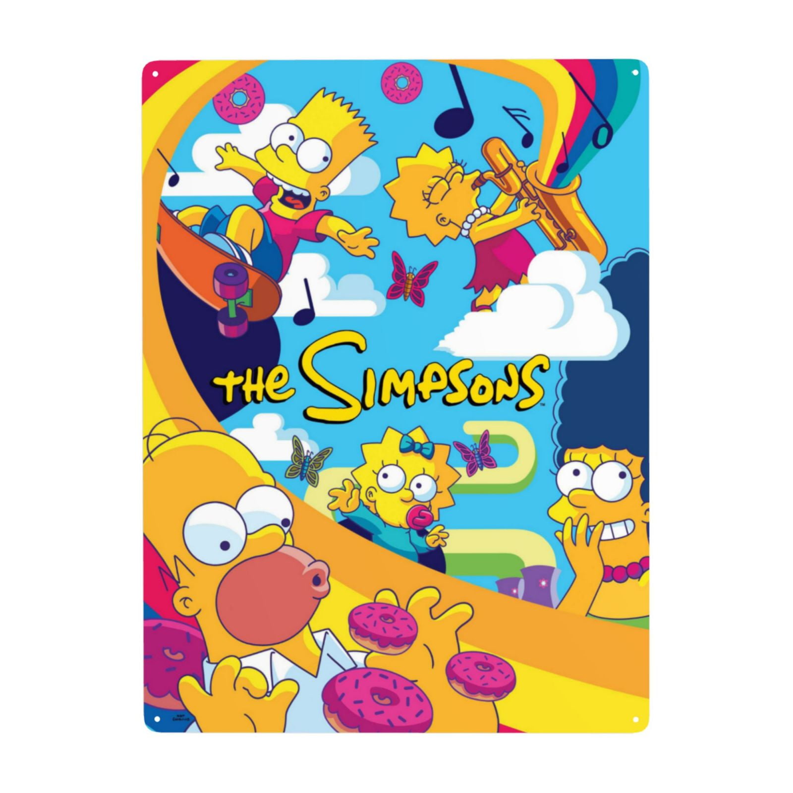 The Simpsons Movie Metal Sign Decor 30x40cm Wall Art Sign for Home ...
