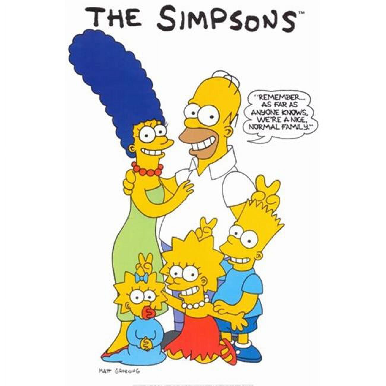 The Simpsons Movie Poster (11 x 17) - Walmart.com