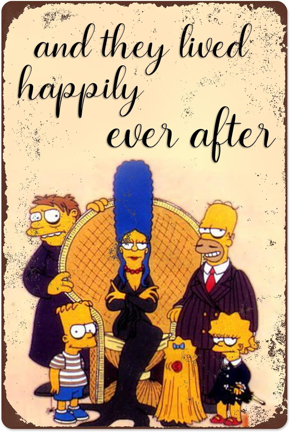 The Simpsons Party 70 Pieces Wooden Jigsaw Puzzles For Adults- Suitable ...