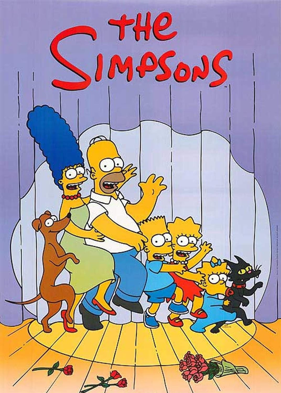 The Simpsons Poster 500 Piece Wooden Jigsaw Puzzles For Adults Family ...