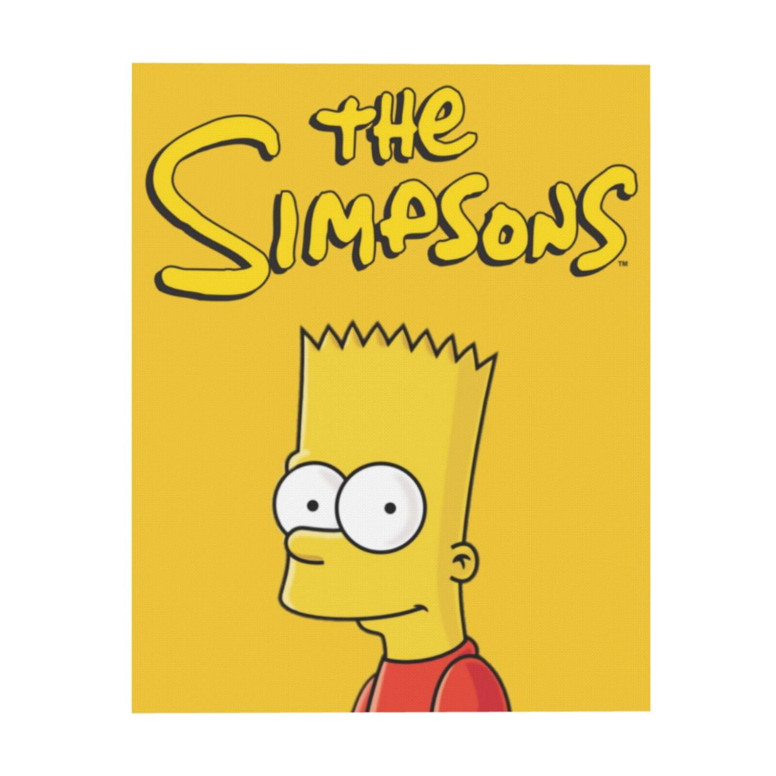 The Simpsons Poster , HD Print Canvas Art for Home Bedroom Playroom ...