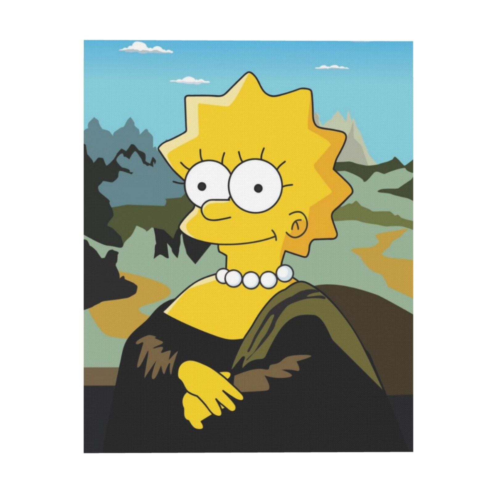The Simpsons Poster , HD Print Canvas Art for Home Bedroom Playroom ...