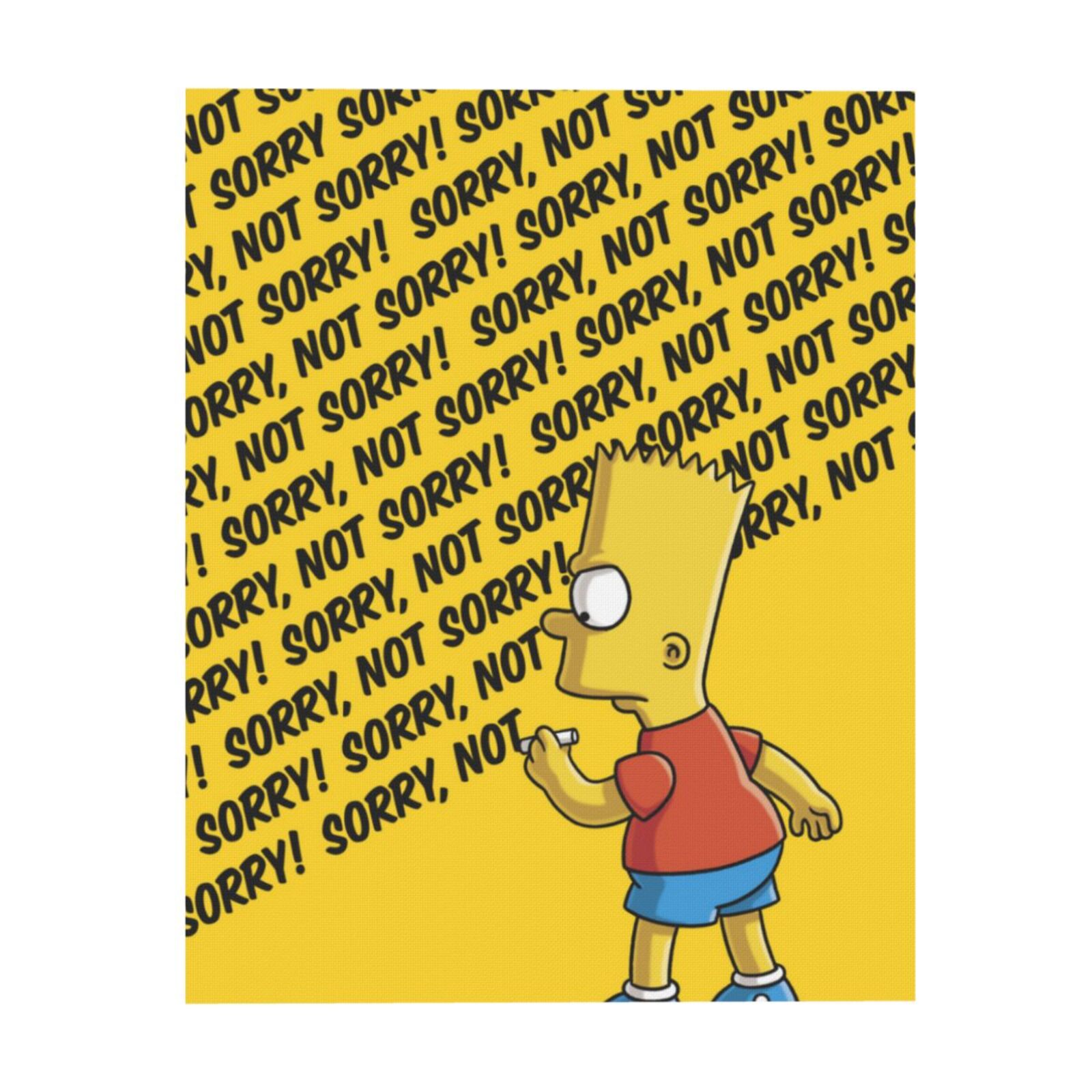 The Simpsons Poster , HD Print Canvas Art for Home Bedroom Playroom ...