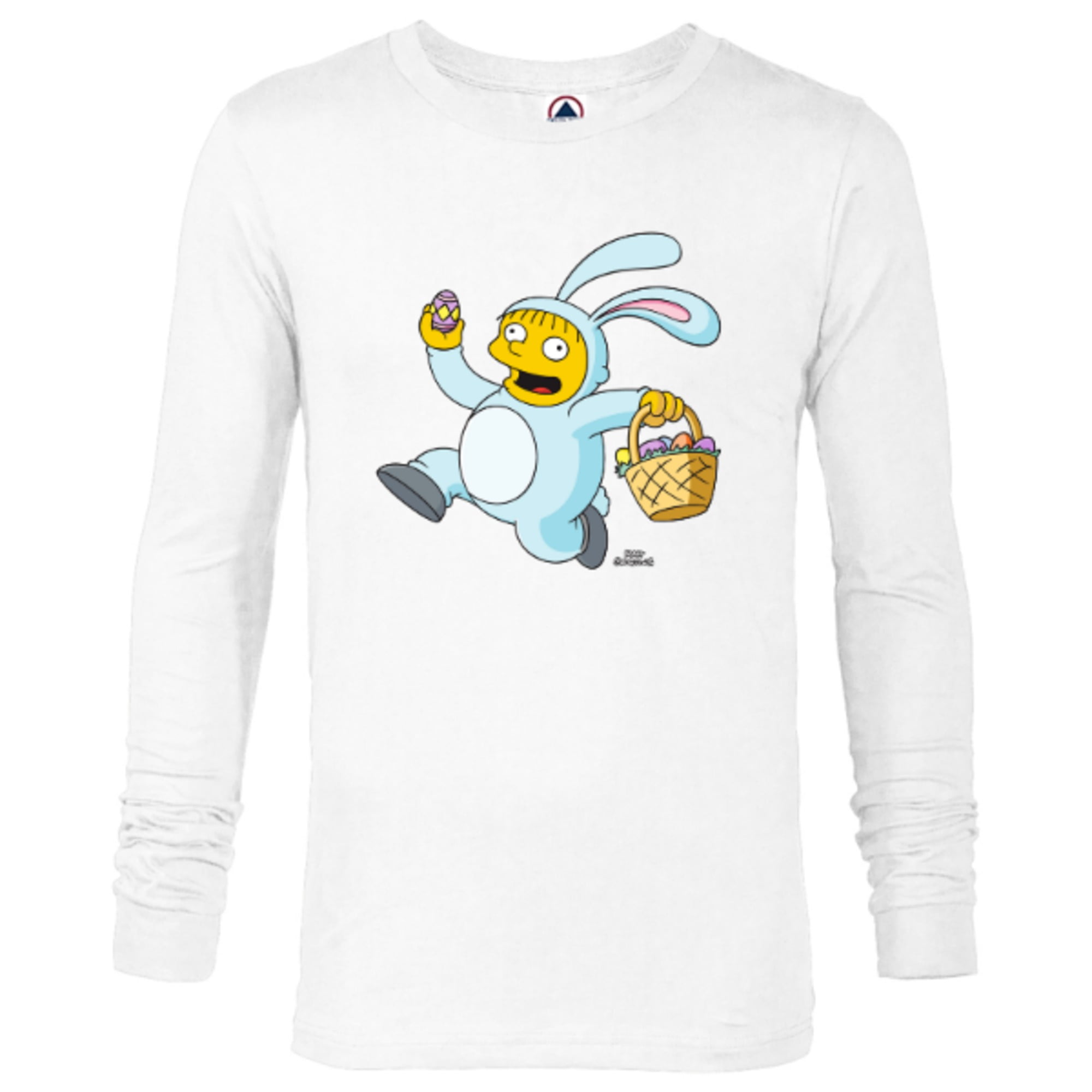 The Simpsons Ralph Wiggum Easter Bunny Funny - Long Sleeve T-Shirt for ...