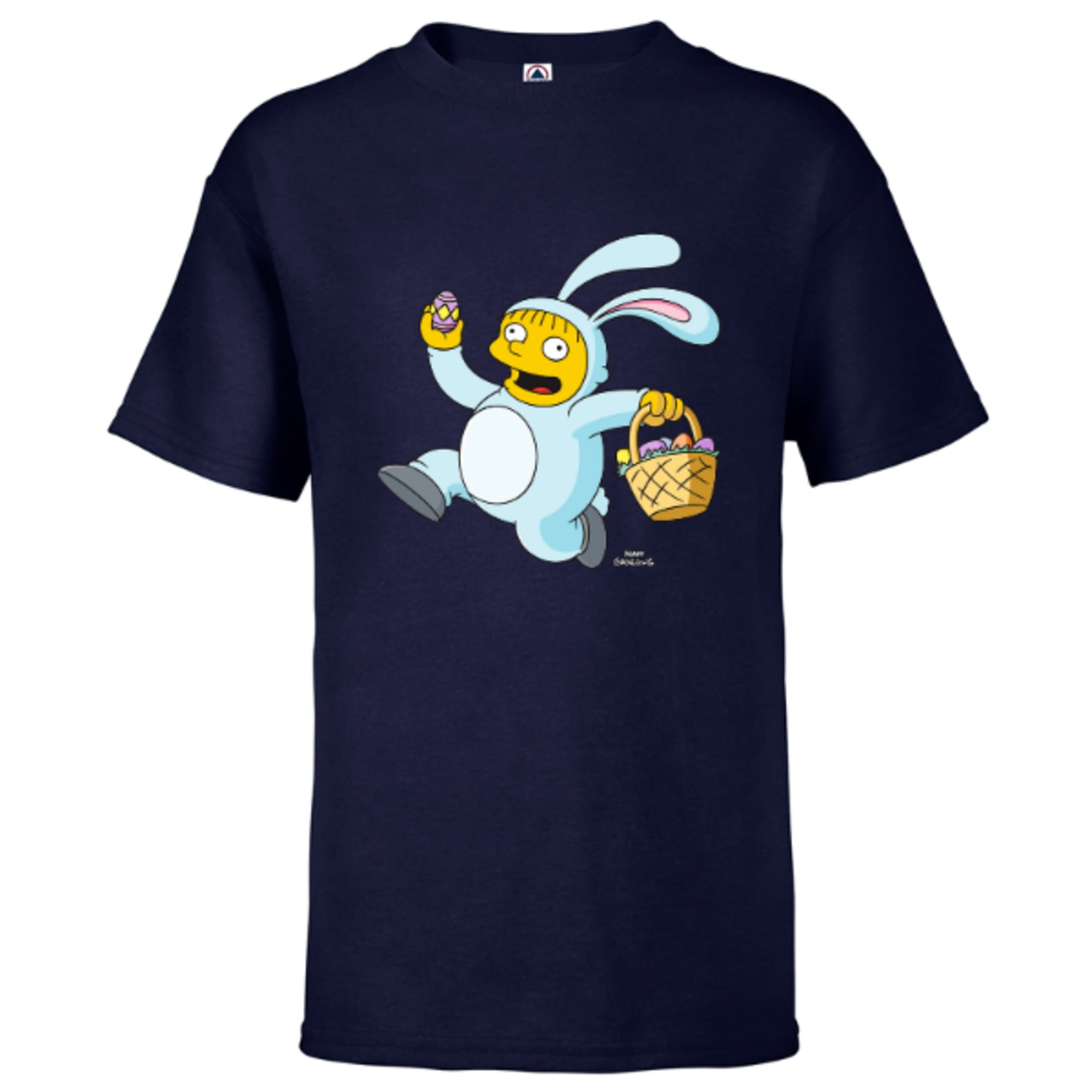 The Simpsons Ralph Wiggum Easter Bunny Funny - Short Sleeve T-Shirt for ...