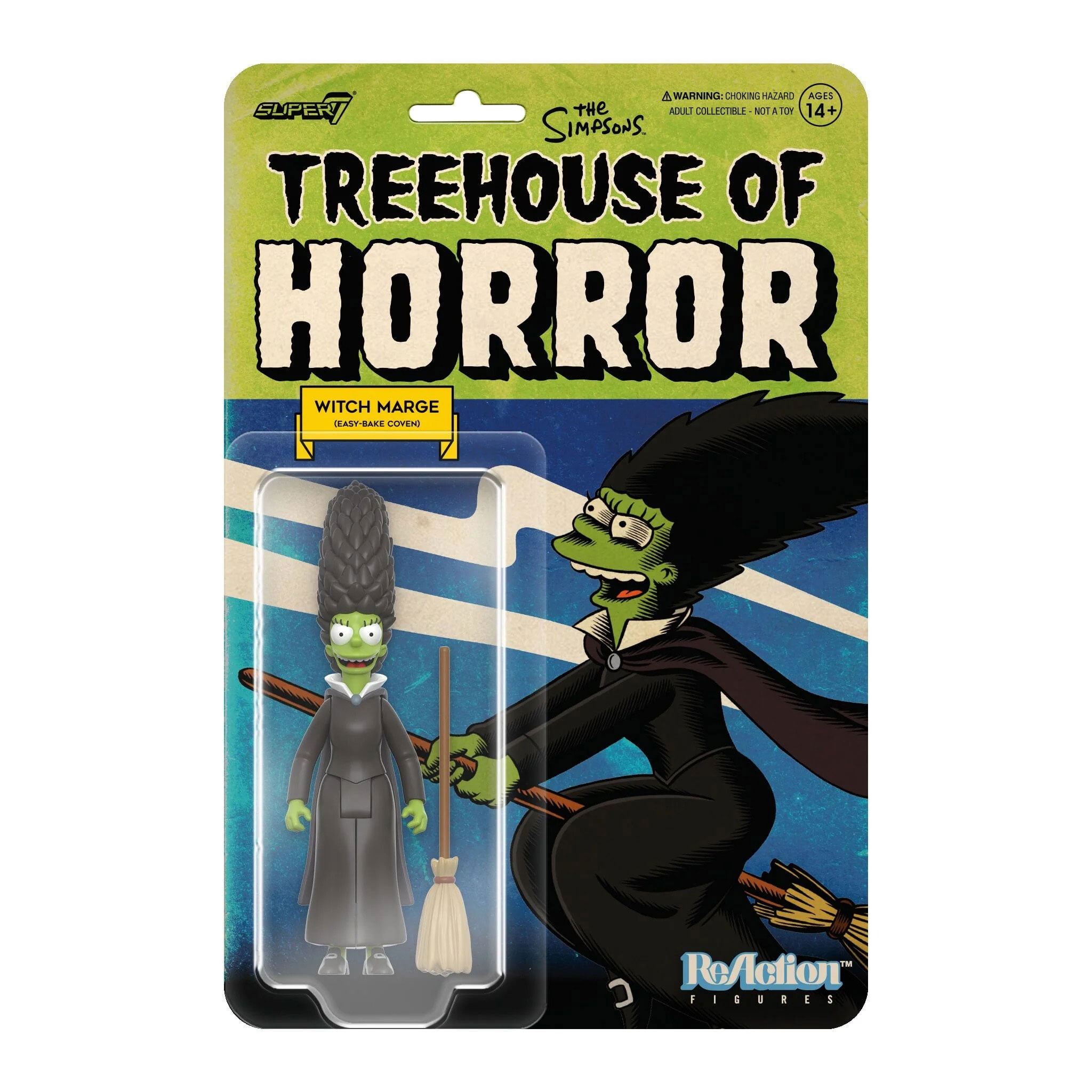 The Simpsons ReAction Figure Wave 4: Treehouse of Horror Hell Witch ...