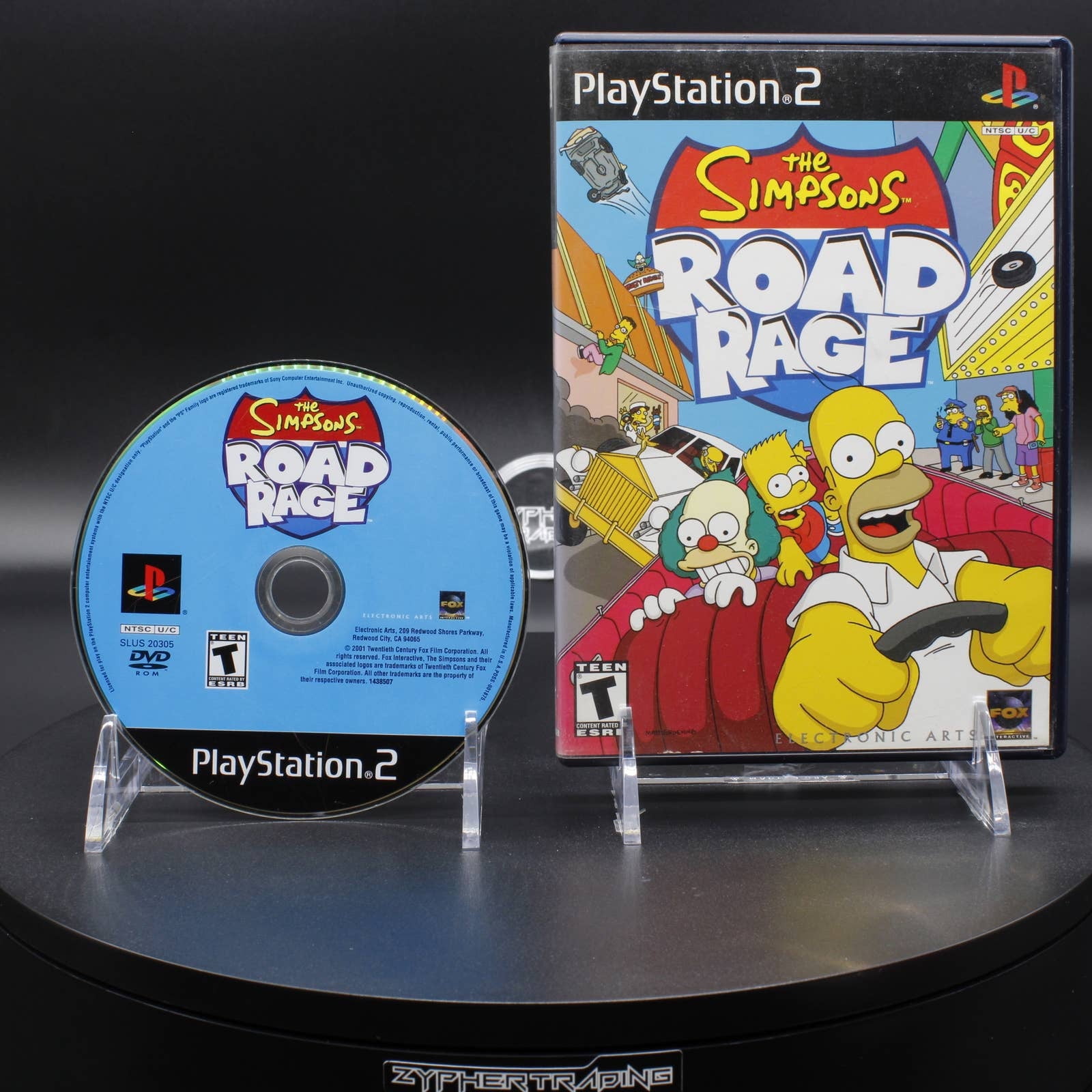 The Simpsons Road Rage Sony Playstation 2 Ps2