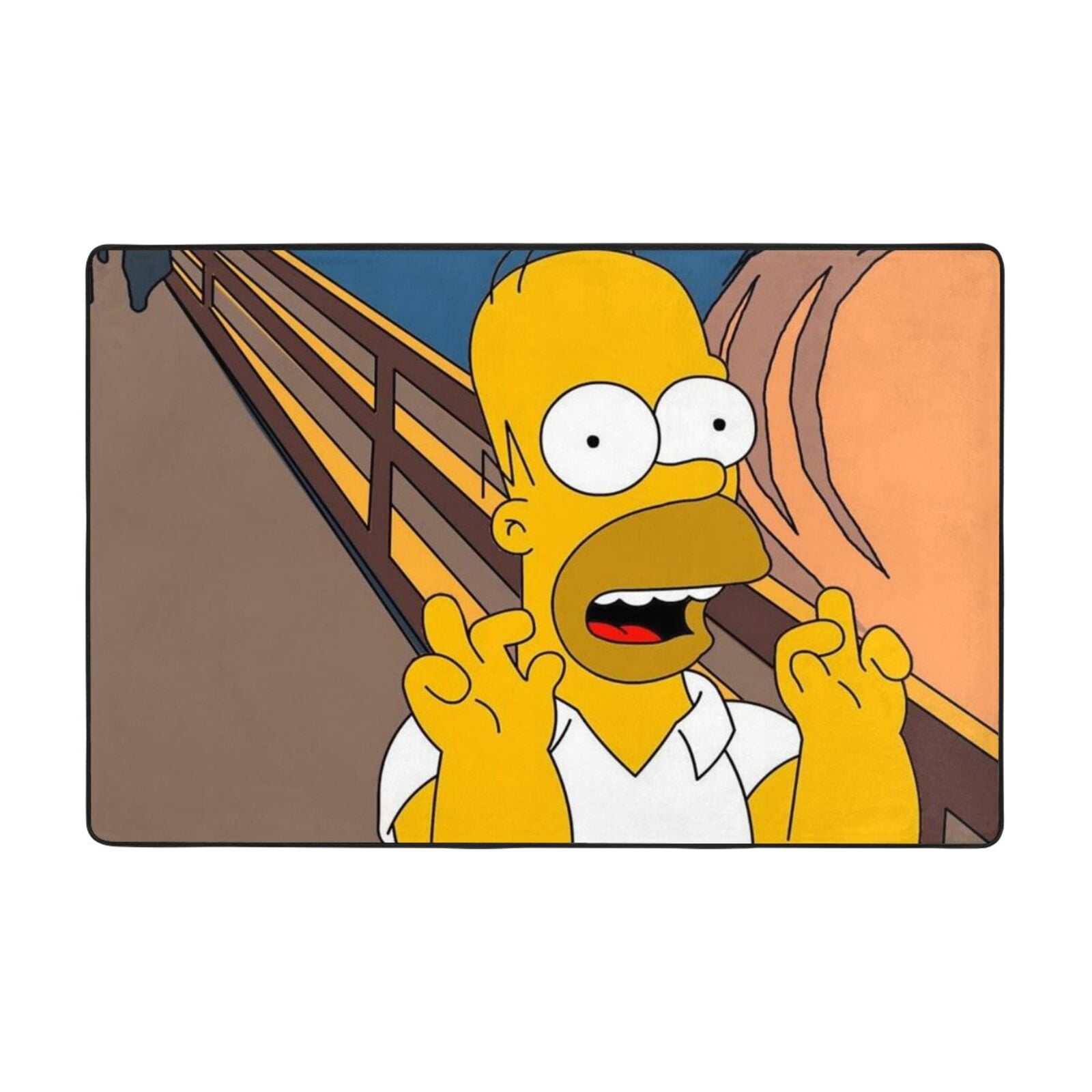 The Simpsons Rugs, Funny Cartoon The Simpsons Area Rugs, Cartoon ...