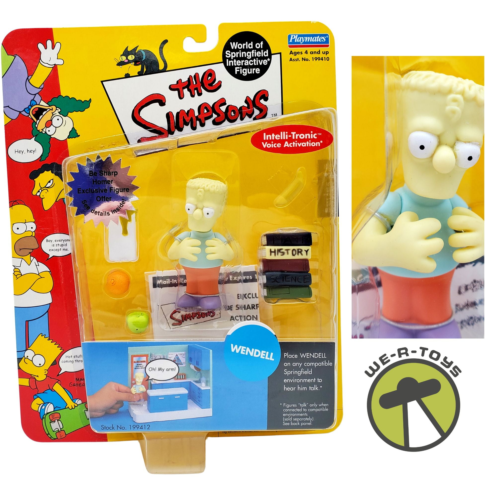 The Simpsons Series 10 Wendell Action Figure - Walmart.com