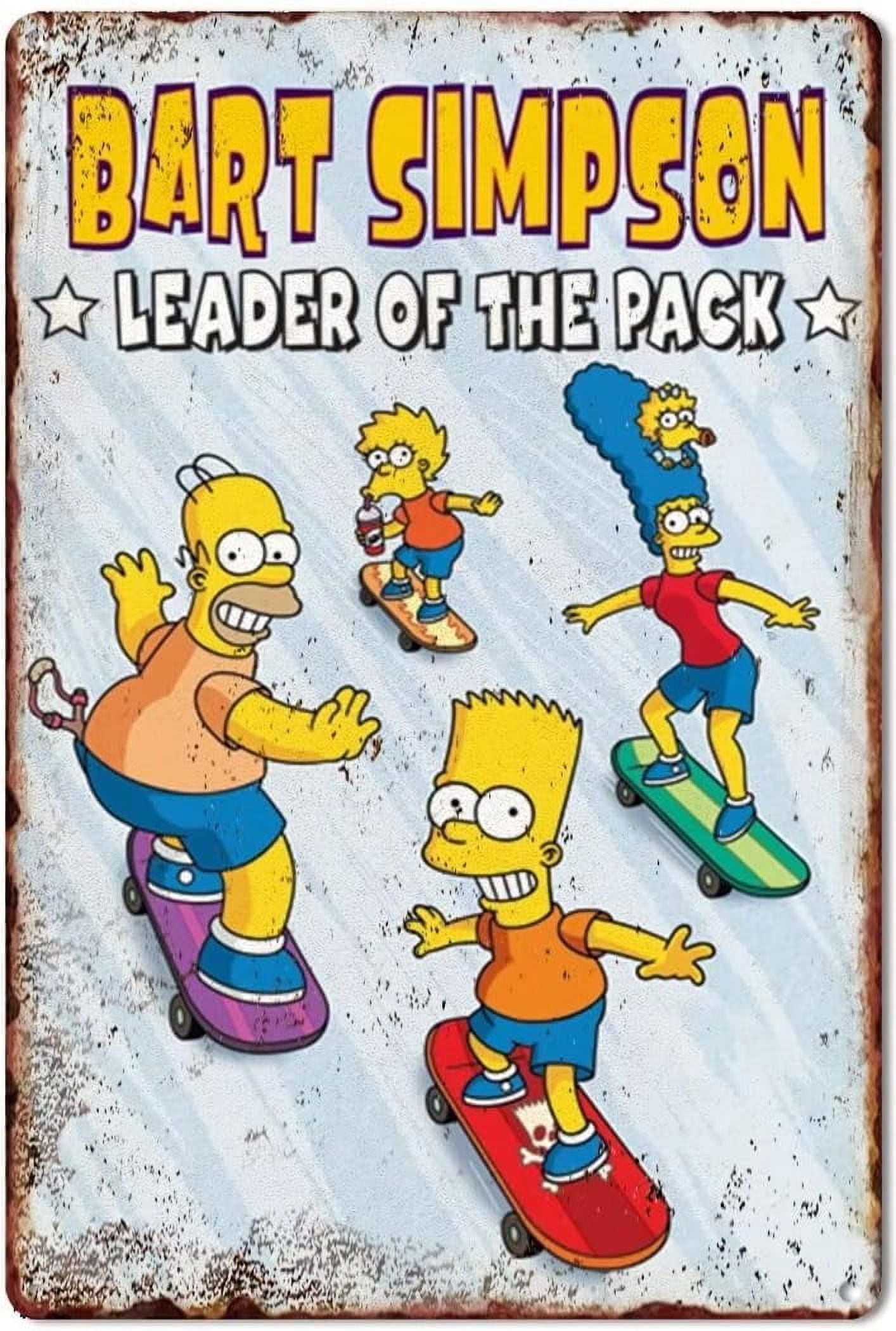 The Simpsons Skateboard 1000 Piece Wooden Jigsaw Puzzles For Adults ...