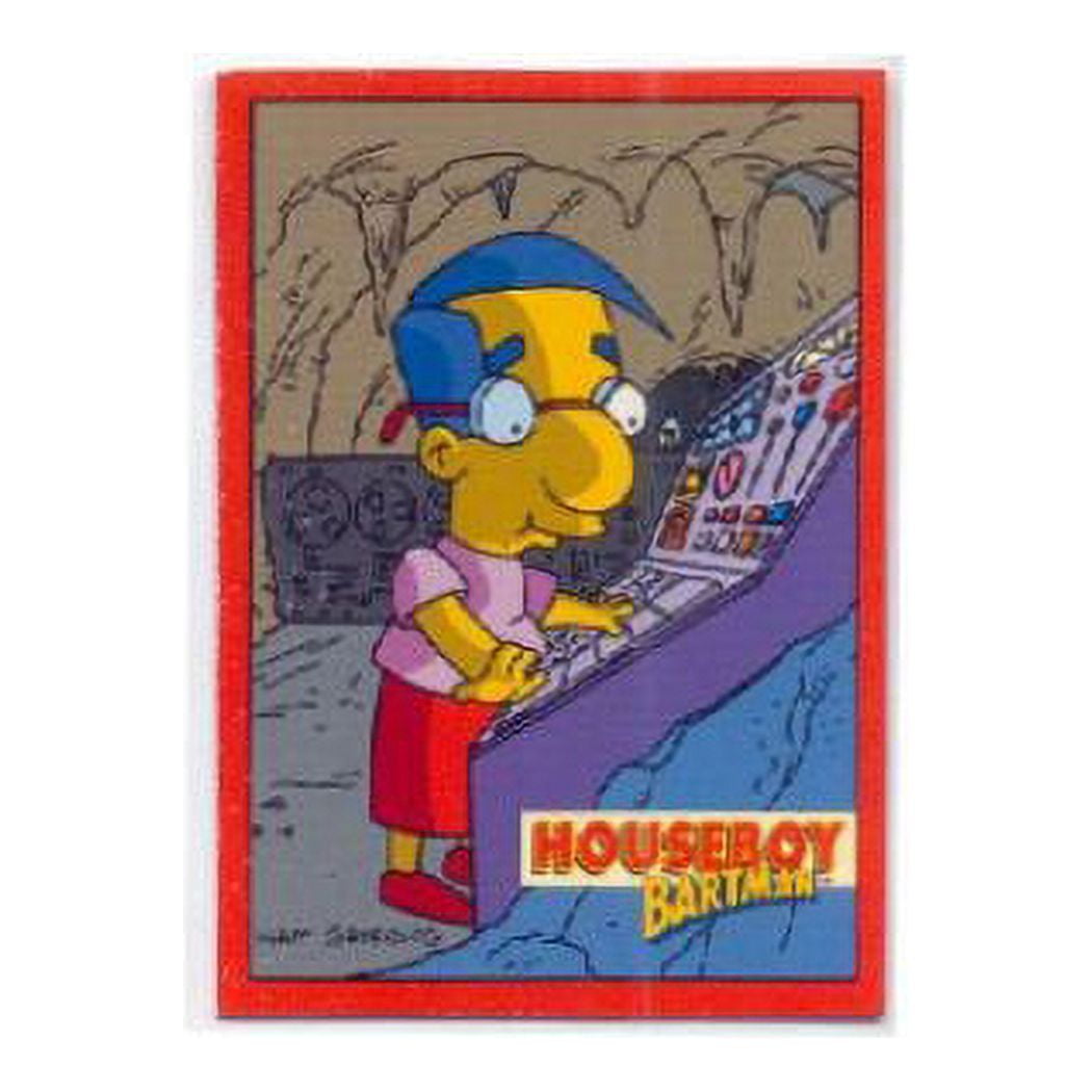 The Simpsons Skybox Bartman Trading Card Houseboy B1 [Toy] - Walmart.com