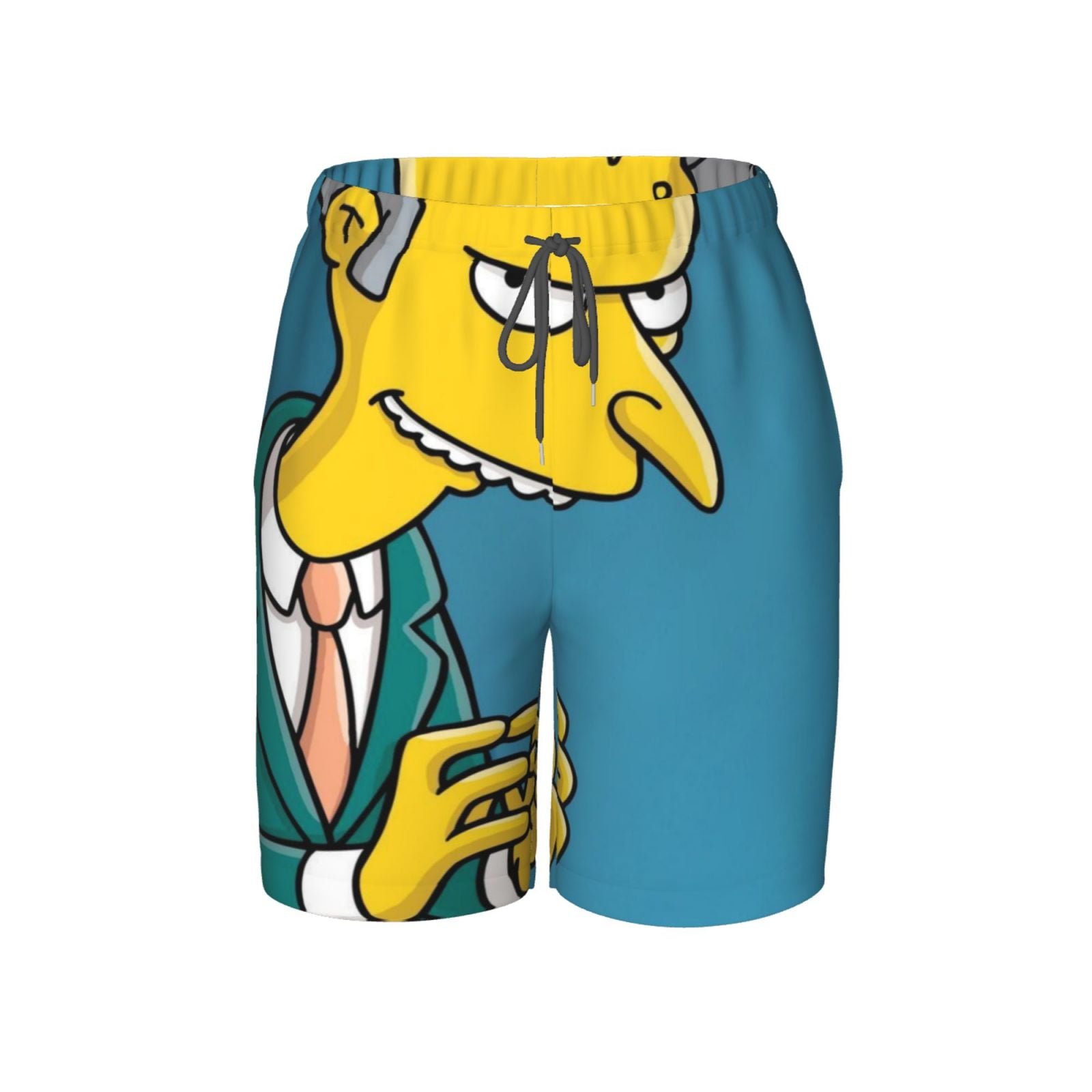 The Simpsons Swim Trunk For Boys, Swiming Trunks With Mesh Liner Beach ...