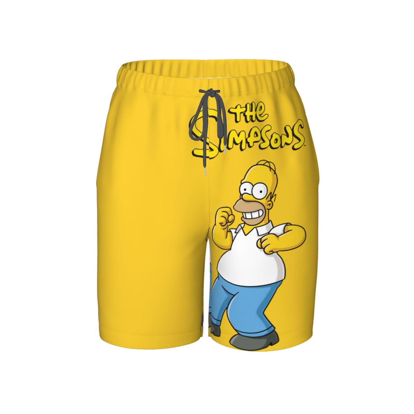 The Simpsons Swim Trunk For Boys, Swiming Trunks With Mesh Liner Beach ...