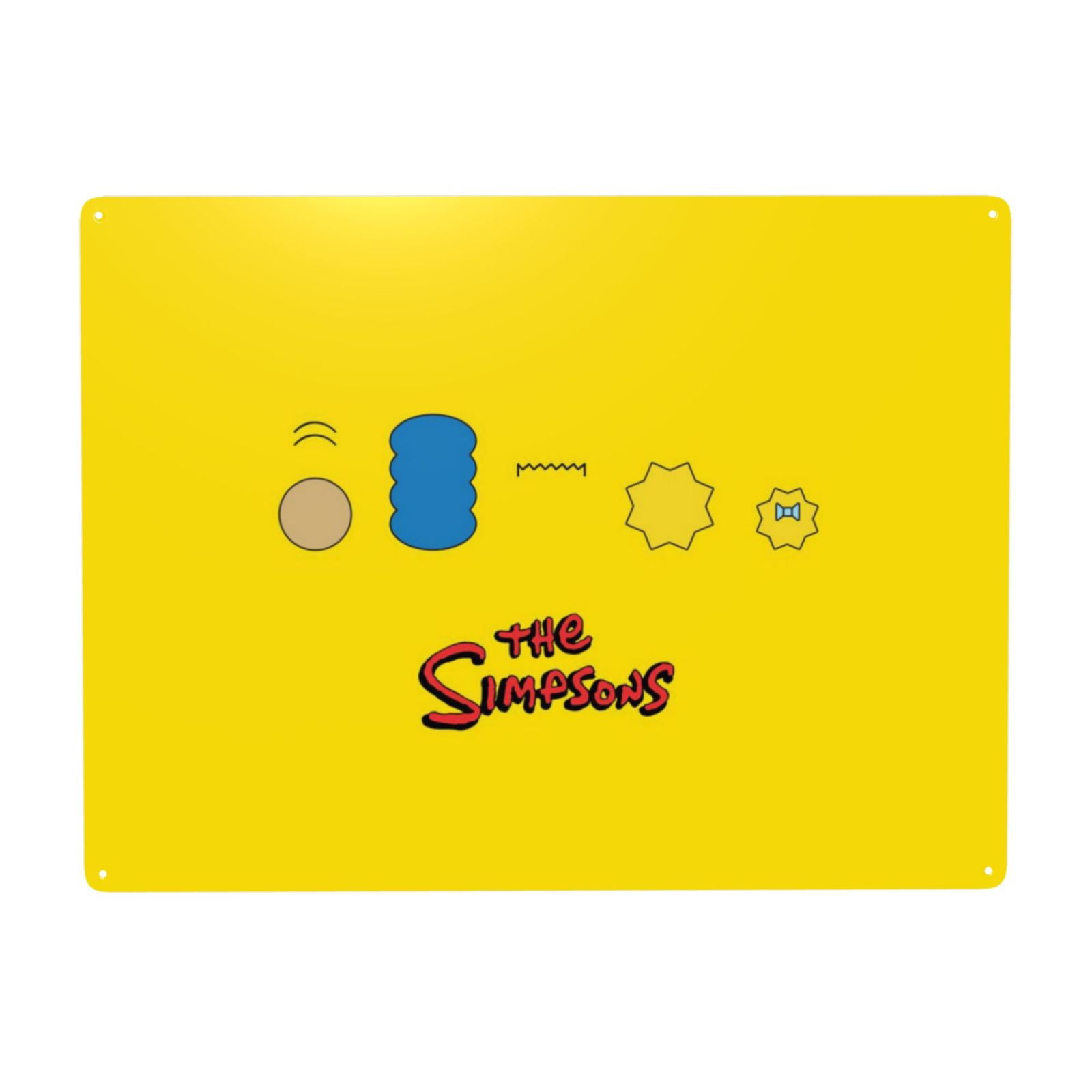 The Simpsons Symbol Metal Sign Decor 30x40cm Wall Art Sign for Home ...