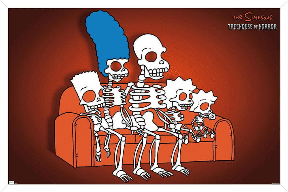 The Simpsons: Treehouse of Horror - Family Bones Wall Poster, 22.375" x ...