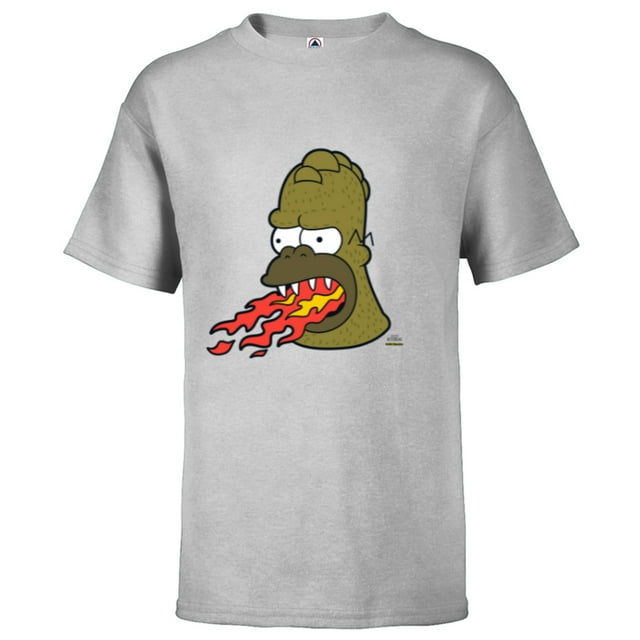 The Simpsons Treehouse of Horror Fire Breathing Homerzilla - Short ...