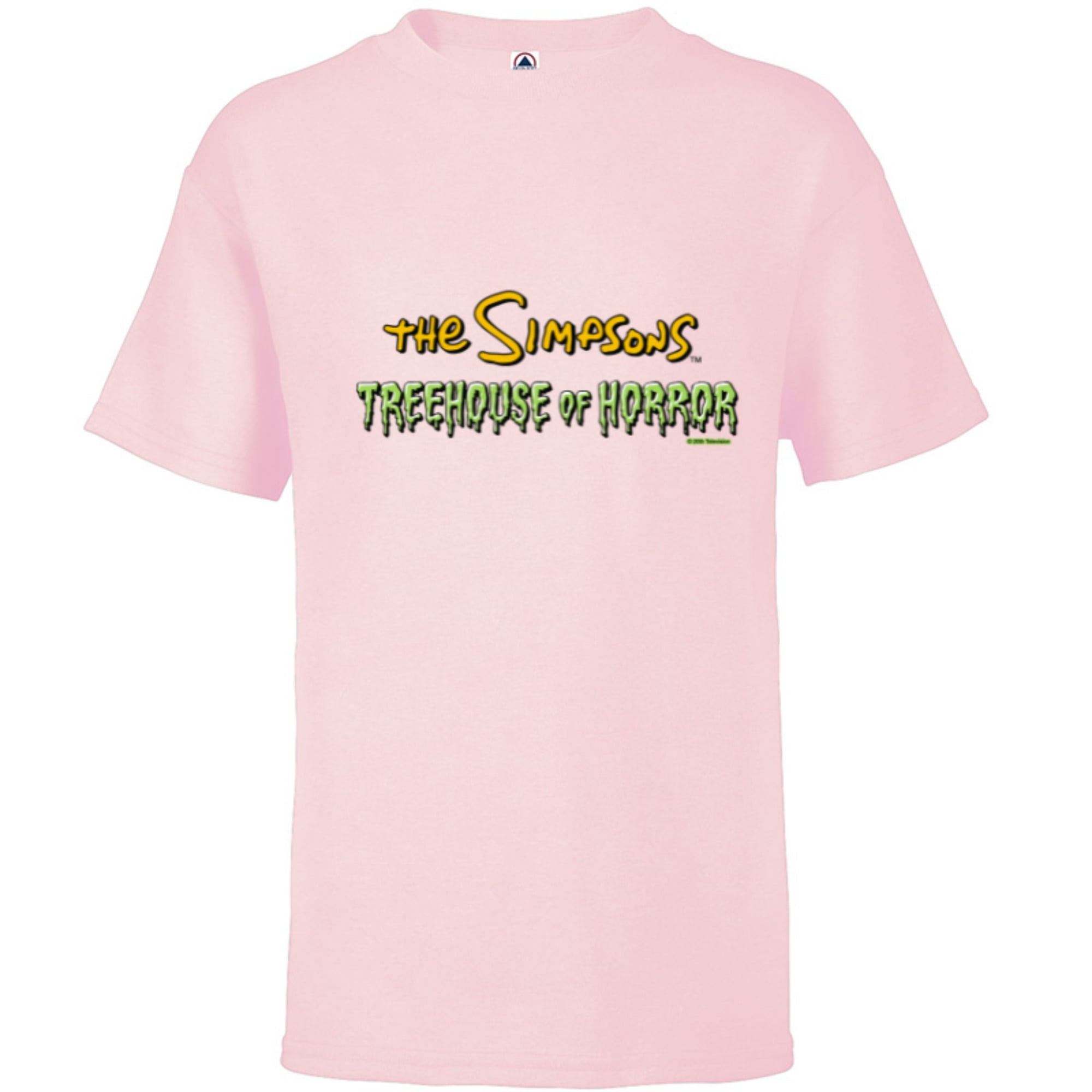 The Simpsons Treehouse of Horror Halloween Logo - Short Sleeve T-Shirt ...