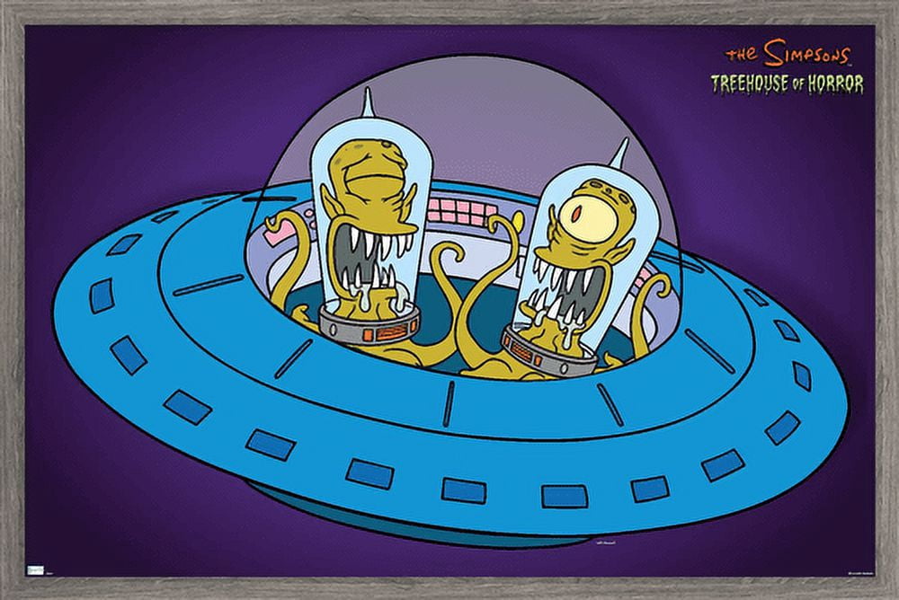 The Simpsons: Treehouse of Horror - Kang and Kodos Wall Poster, 22.375 ...