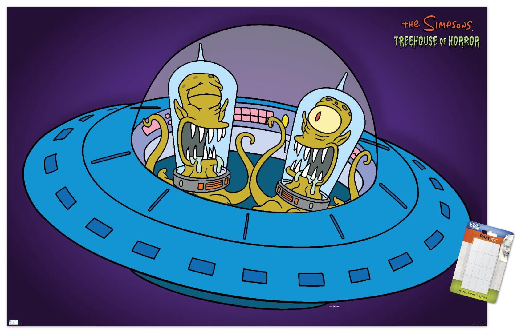 The Simpsons: Treehouse of Horror - Kang and Kodos Wall Poster, 22.375 ...