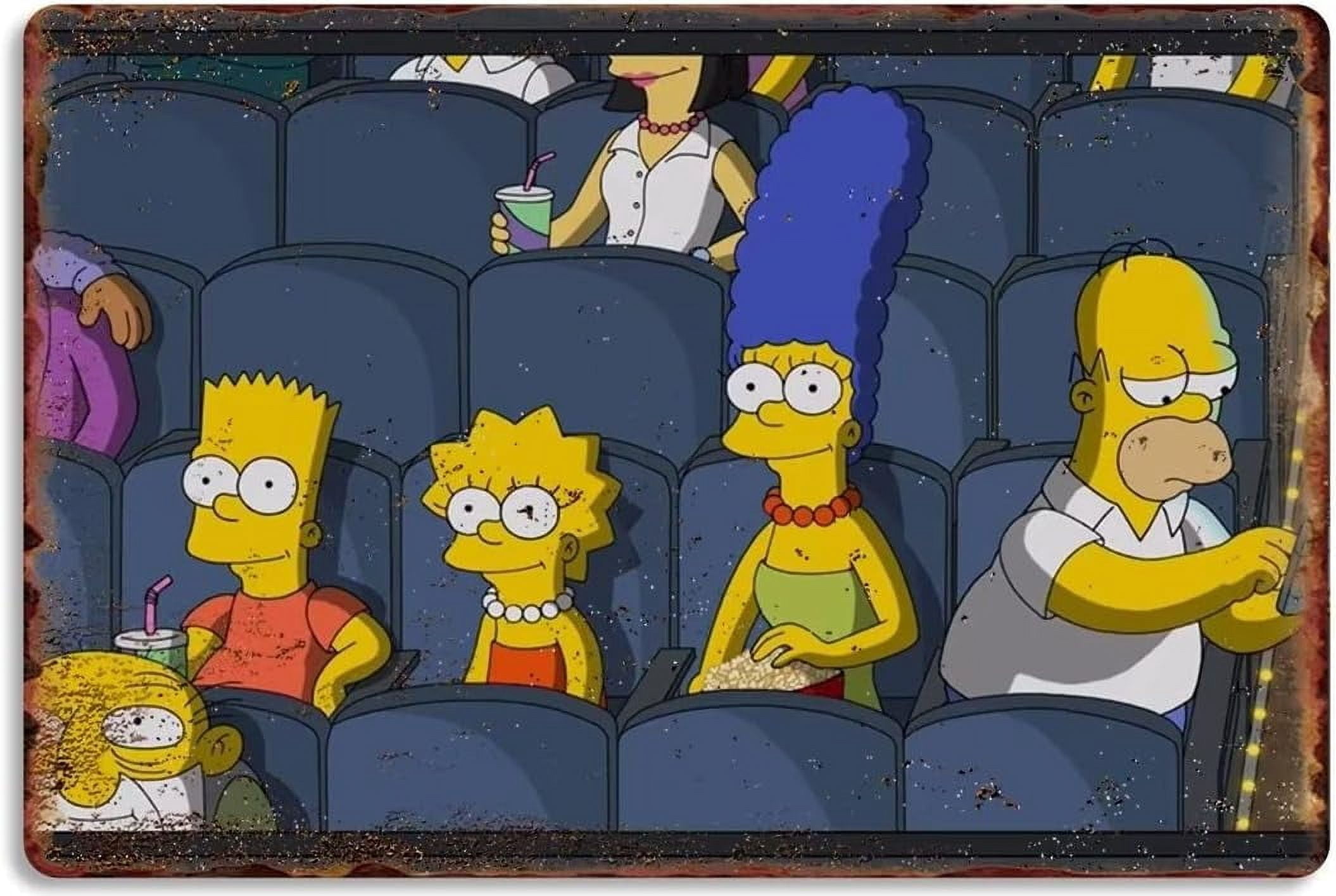The Simpsons Watch Movies 1000 Pieces Wooden Jigsaw Puzzles For Adults ...